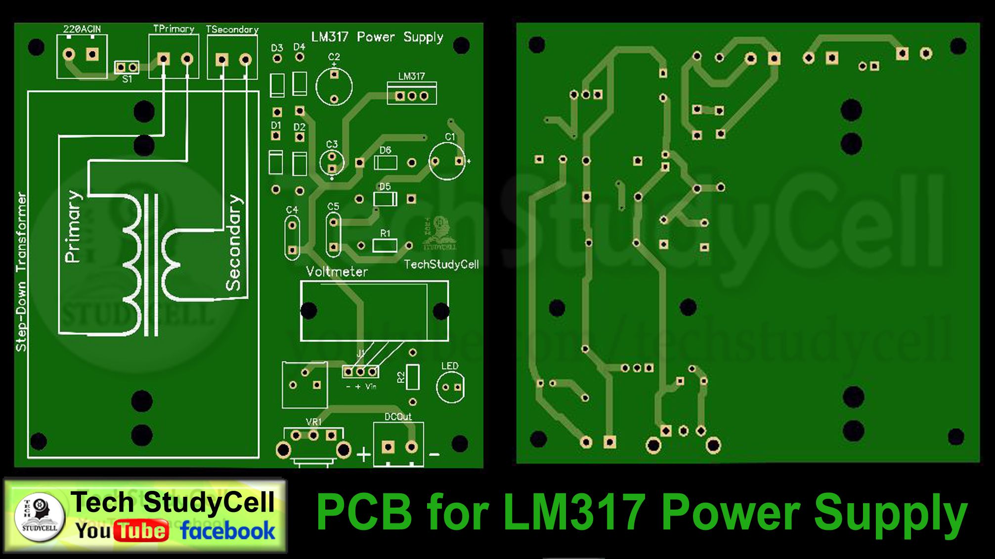 Adjustable Voltage DC Power Supply Using LM317 Voltage Regulator : 10 Steps - Instructables