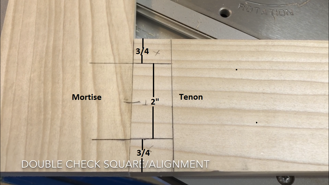 How To: Make a Mortise & Tenon Joint on a Router Table : 10 Steps (with ...