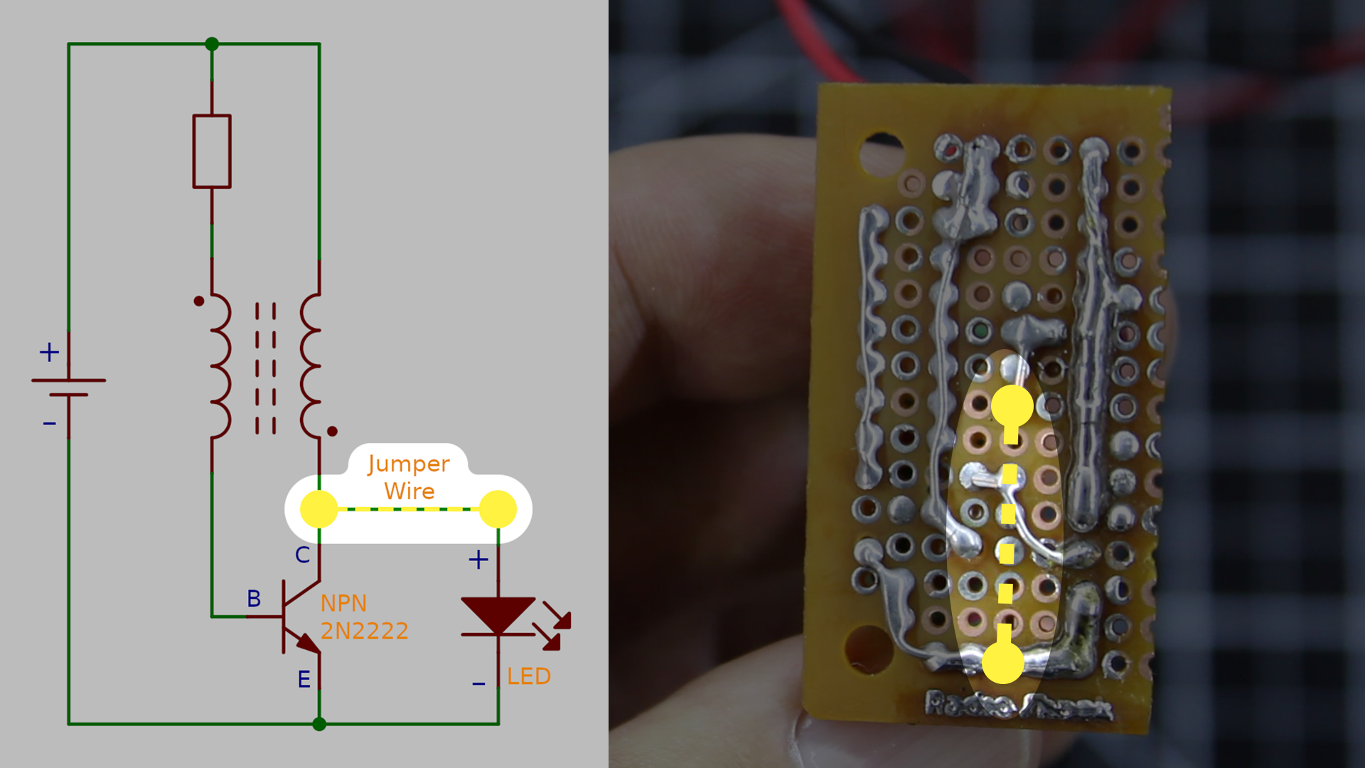 Easy Joule Thief Circuit : 10 Steps (with Pictures) - Instructables