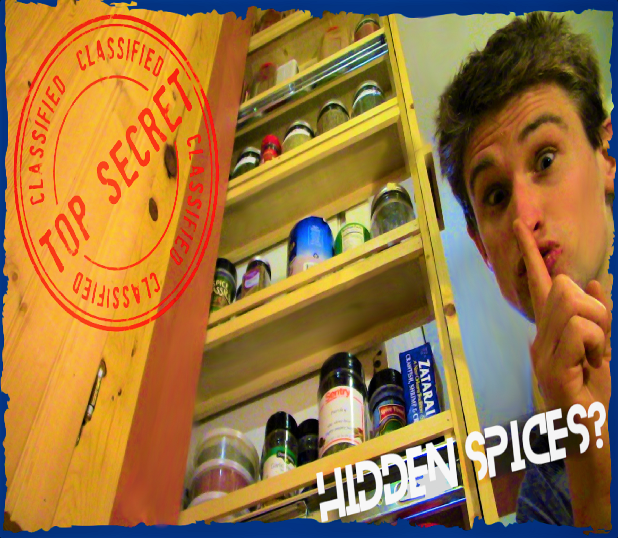 How to Make a Hidden Spice Rack : 5 Steps - Instructables