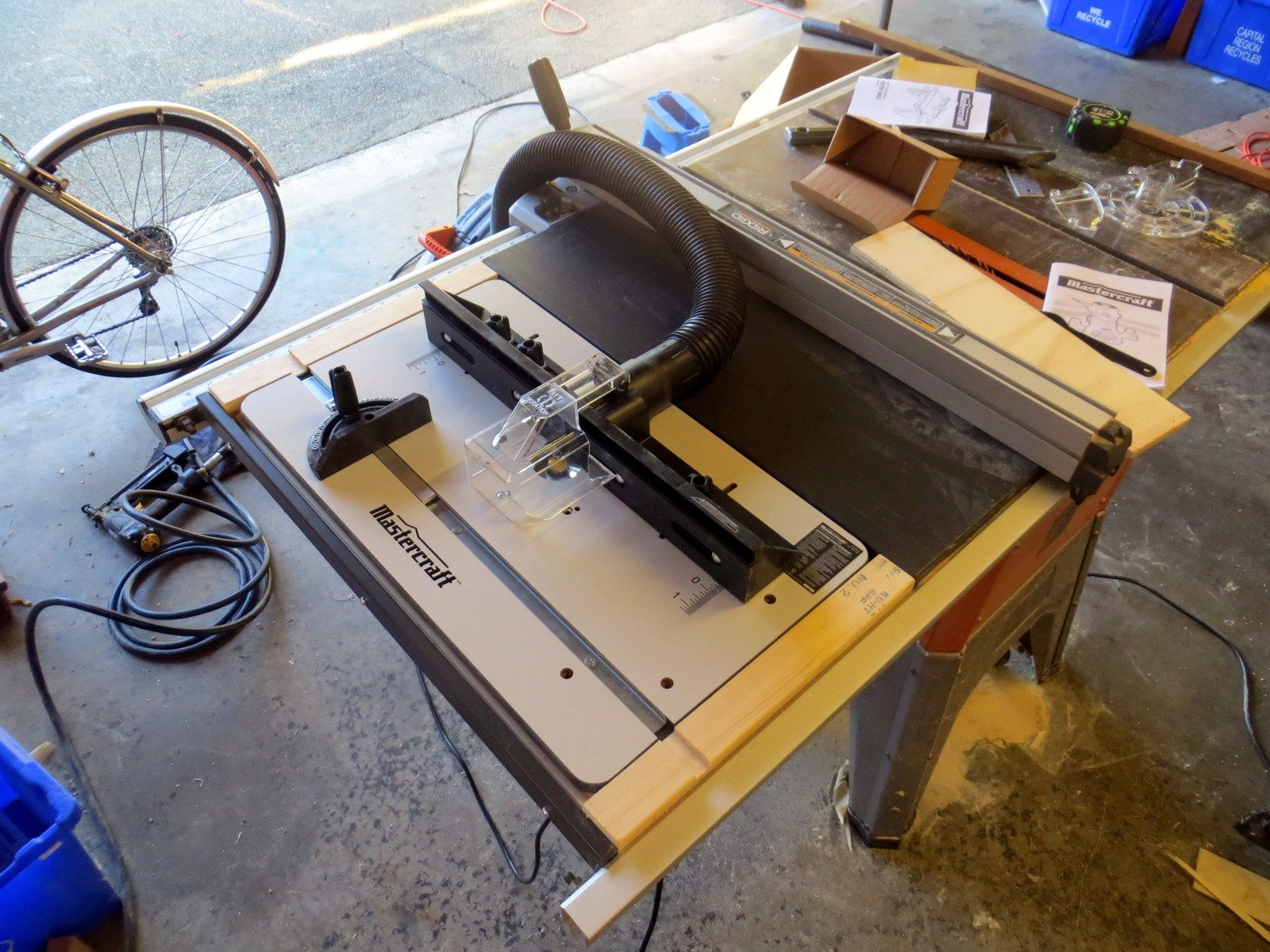 Add a Router Table to a Table Saw : 4 Steps (with Pictures) - Instructables