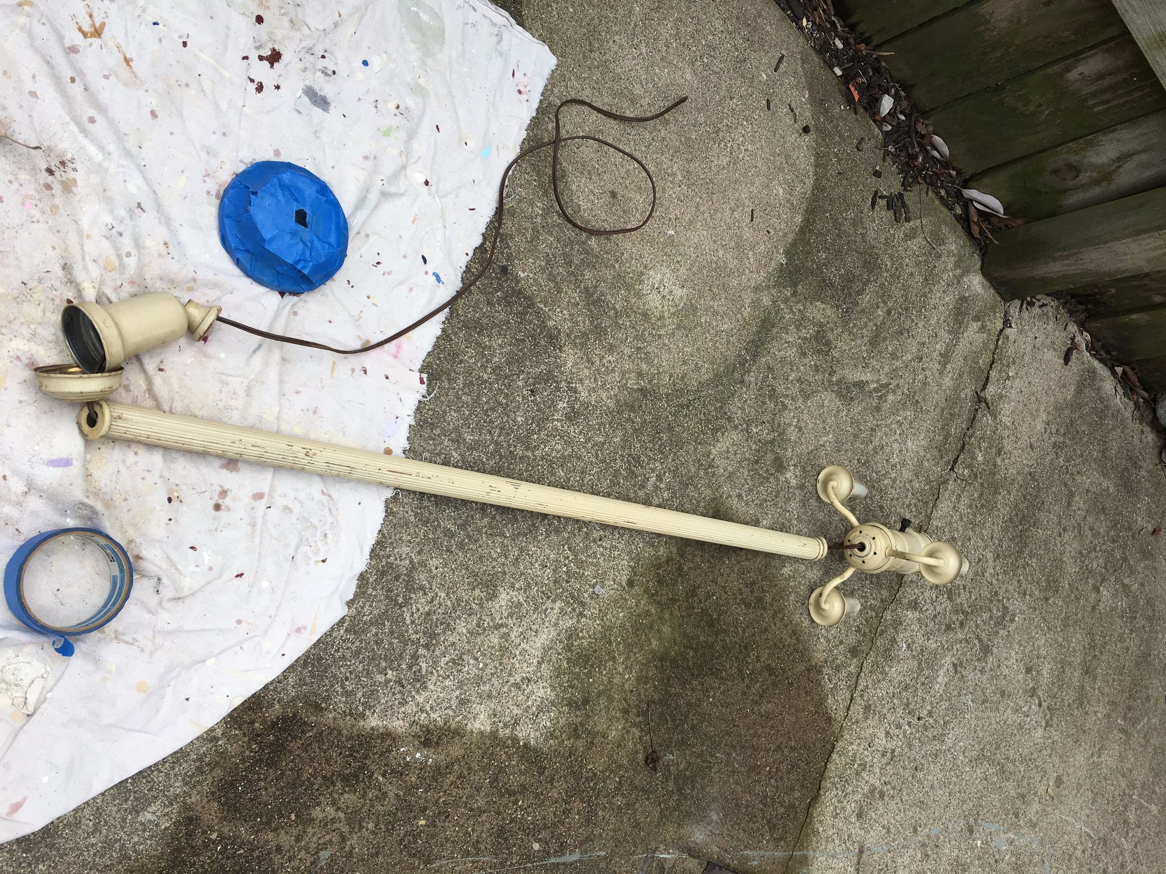 HOW TO MODERNIZE AN ANTIQUE FLOOR LAMP : 8 Steps (with Pictures ...