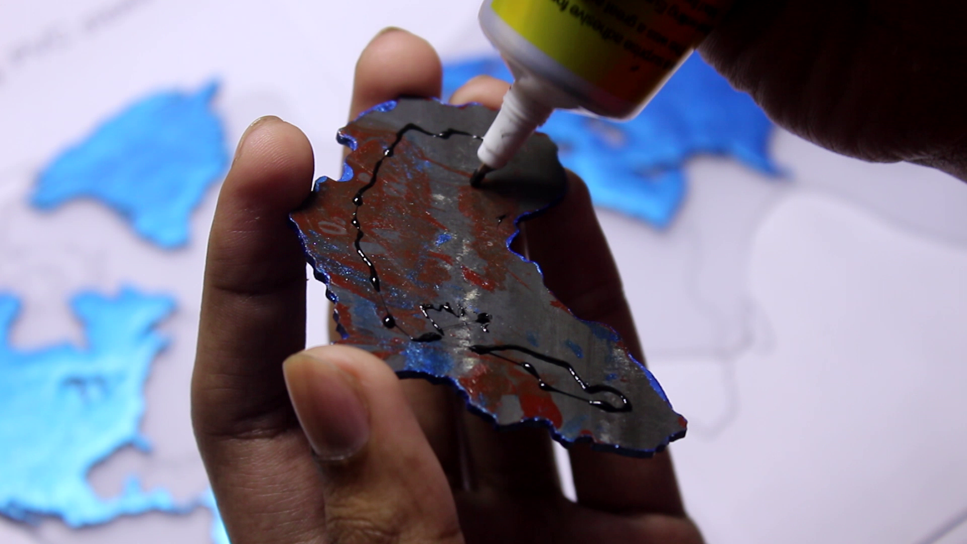 Backlit World Map From an Old PVC Pipe : 15 Steps (with Pictures ...