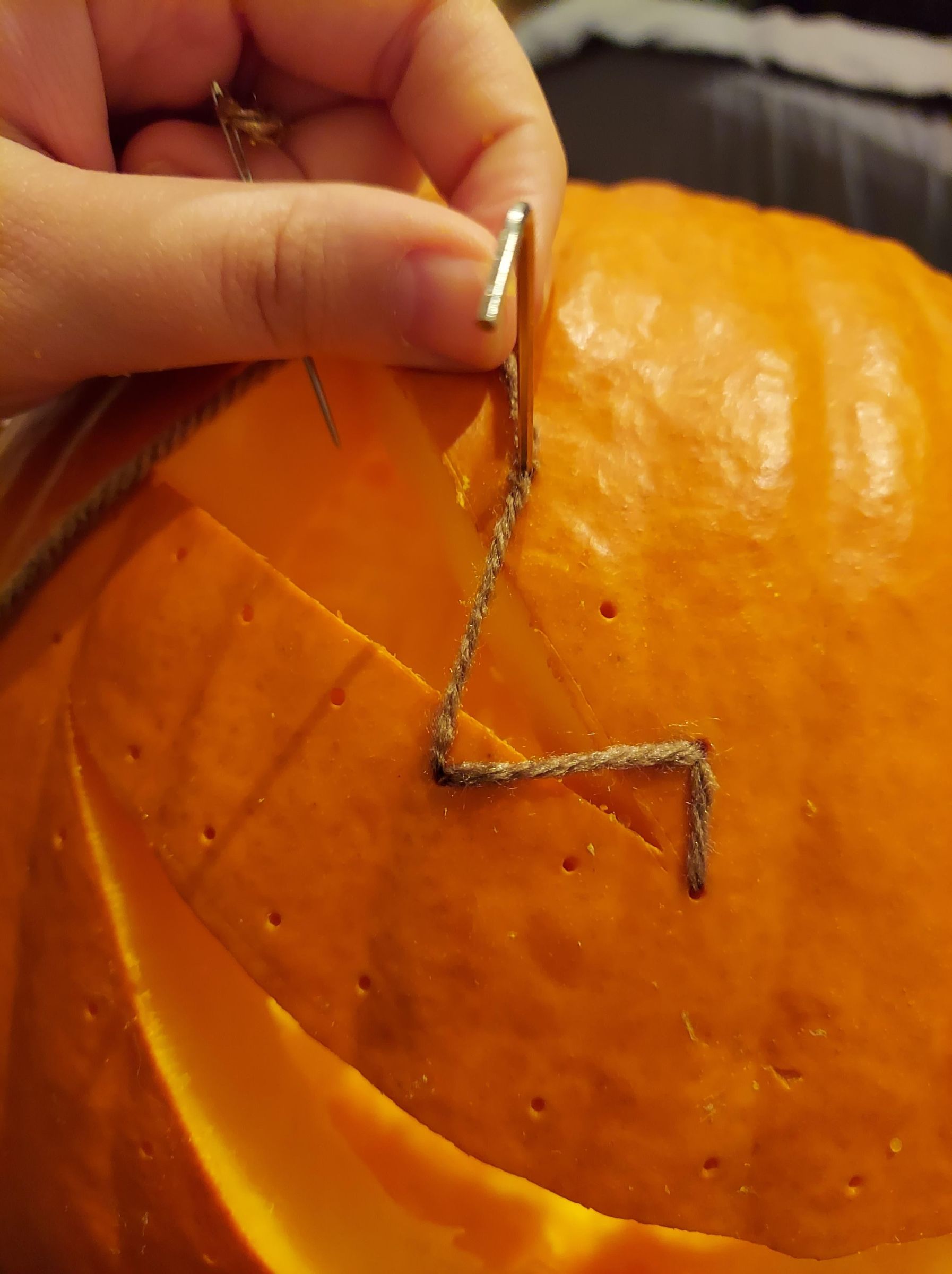 Cross-Stitched & Embroidered Pumpkins : 12 Steps (with Pictures ...