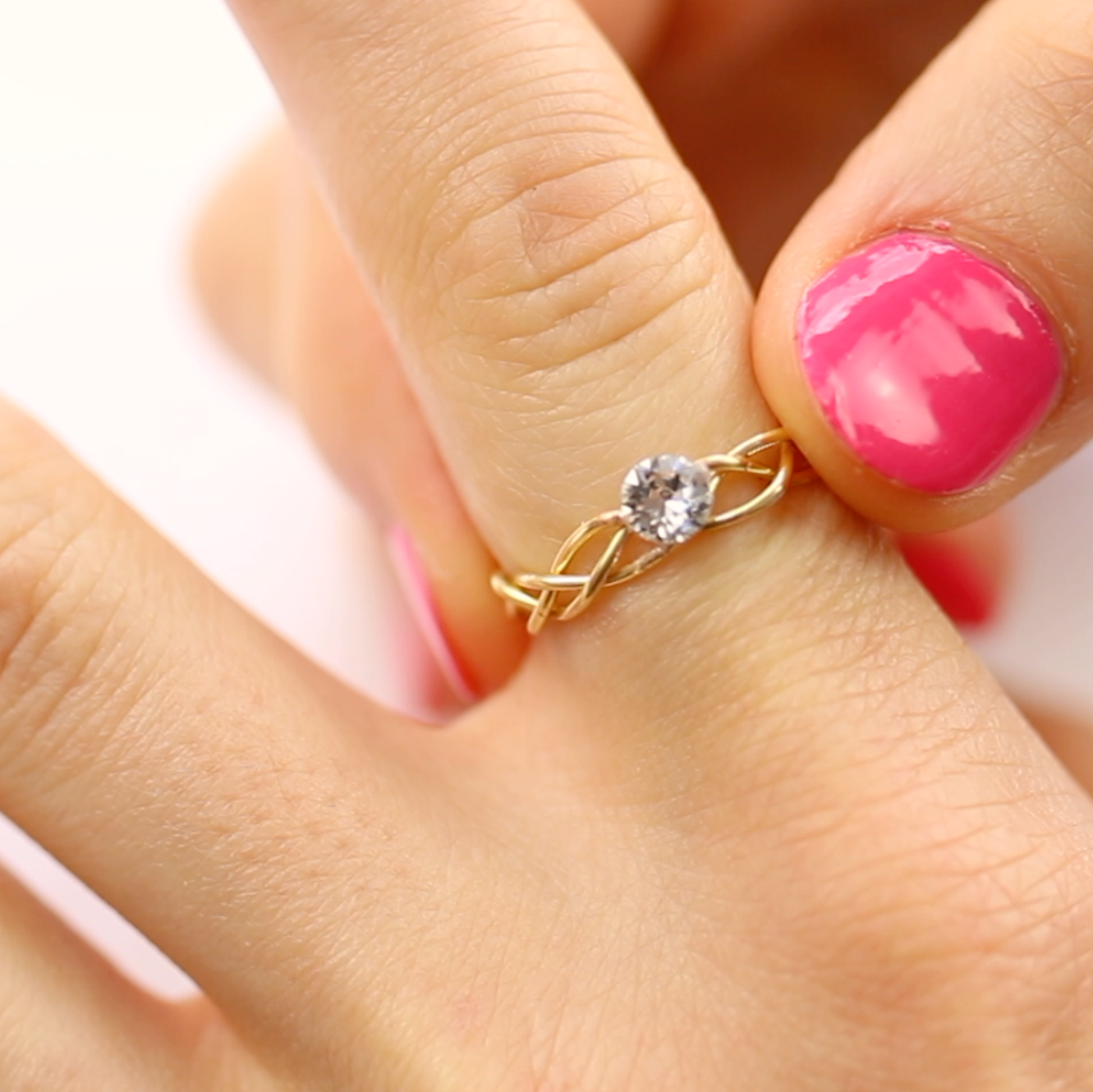 5 DIY Easy Rings - Braided & No Tools! : 8 Steps (with Pictures ...