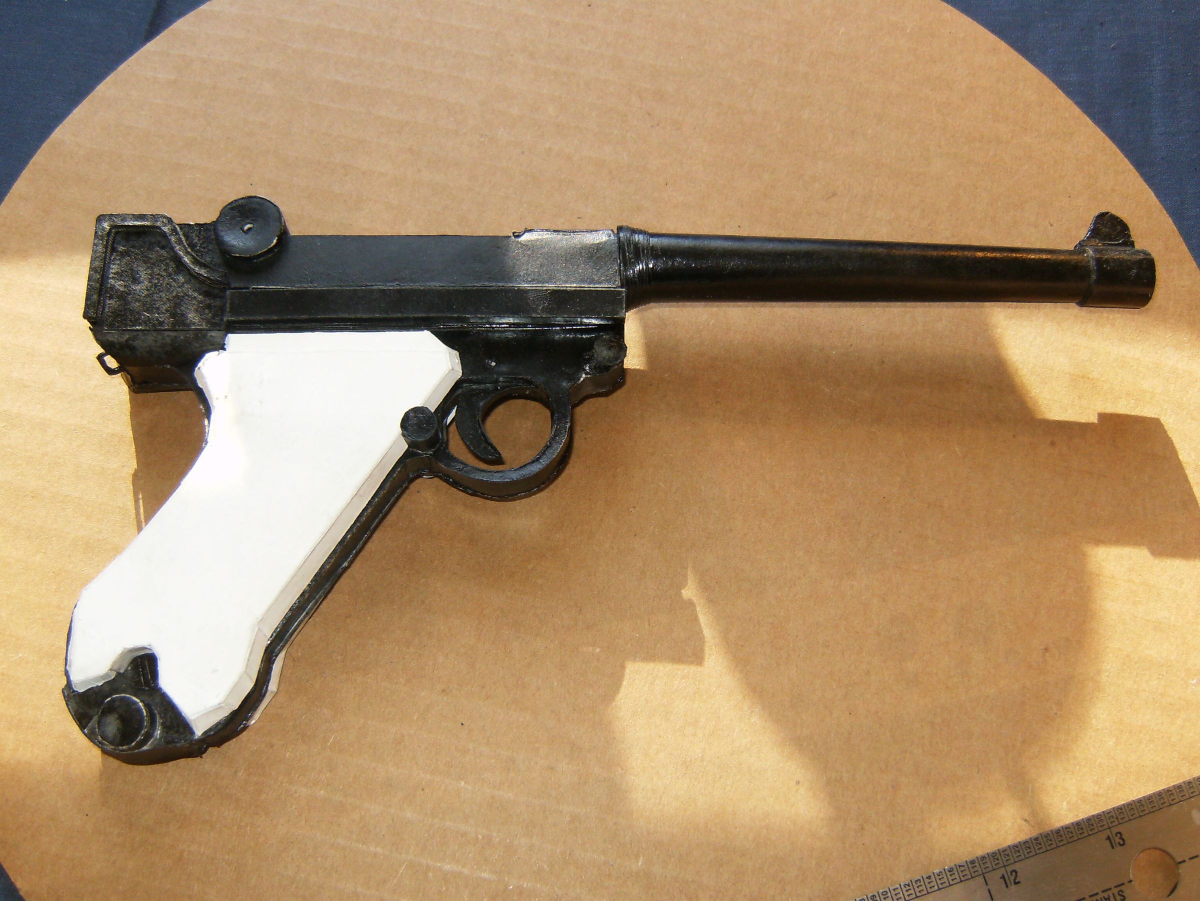 Paper Luger P08 Pistol (Pistole Parabellum 1908) - Instructables