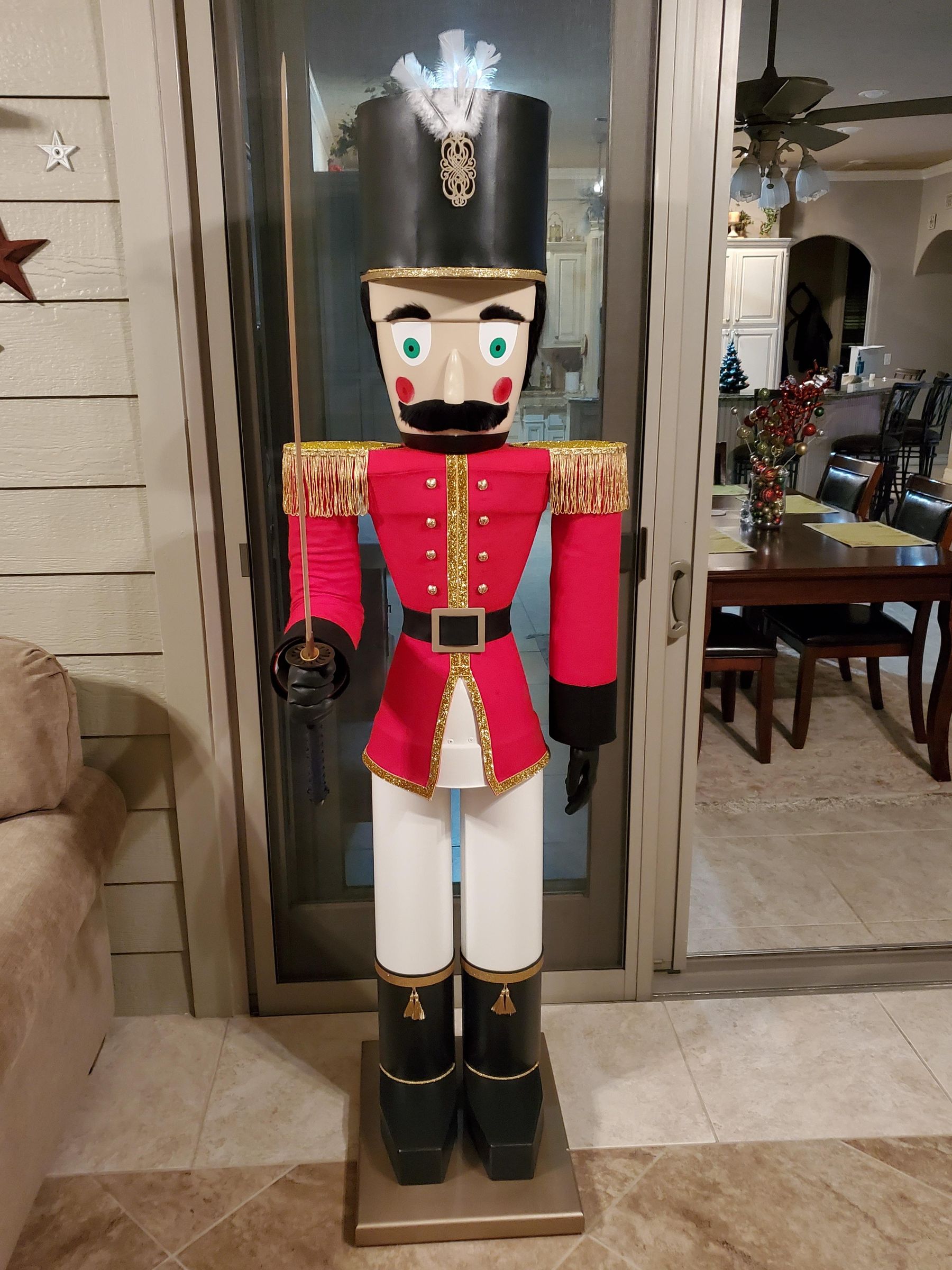 Build a 7 Foot Nutcracker From Flower Pots : 13 Steps (with Pictures ...