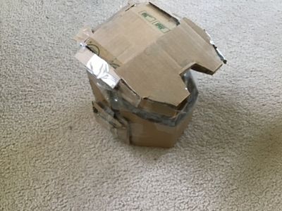 Cardboard Master Chief Helmet : 7 Steps - Instructables
