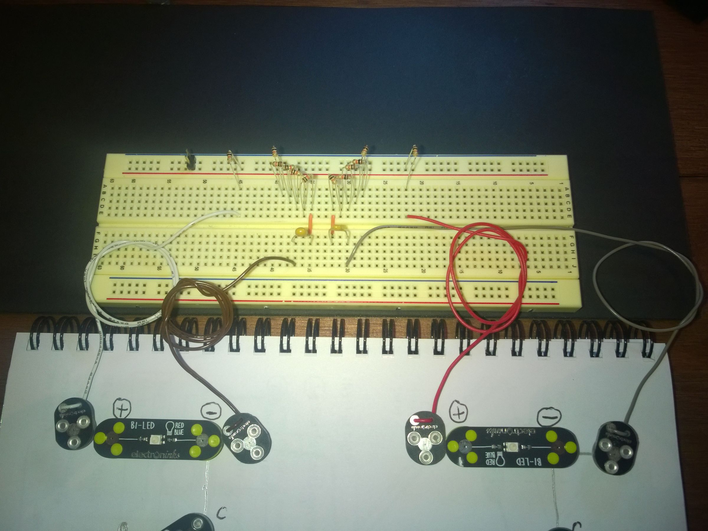 Astable Multivibrator (LED Flasher) With Circuit Scribe : 20 Steps - Instructables