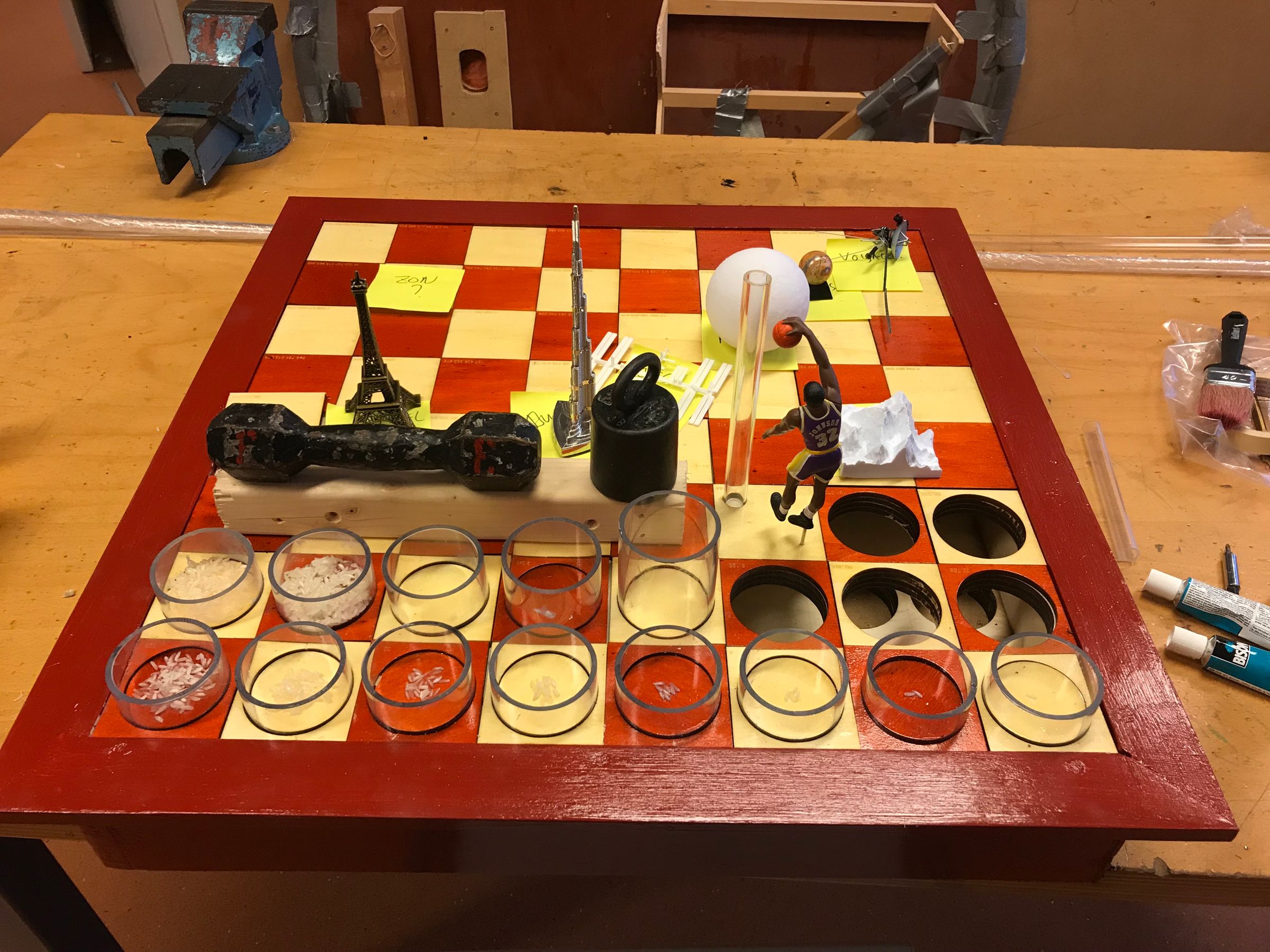 Chess Board With Rice: Exponential Growth : 11 Steps (with Pictures ...