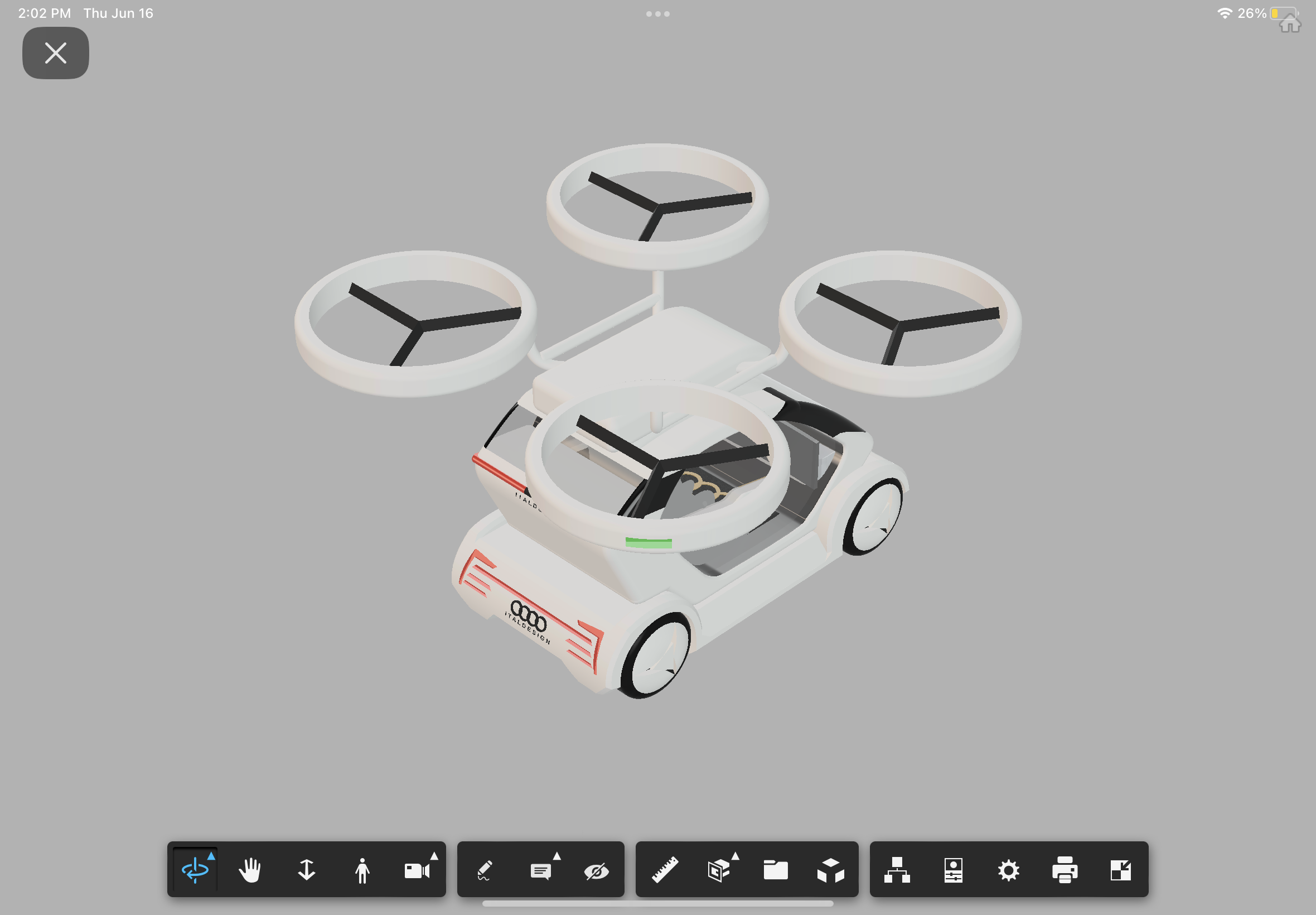 Creating a Flying Car Using 3D Designing! (TinkerCad and Fusion 360 ...