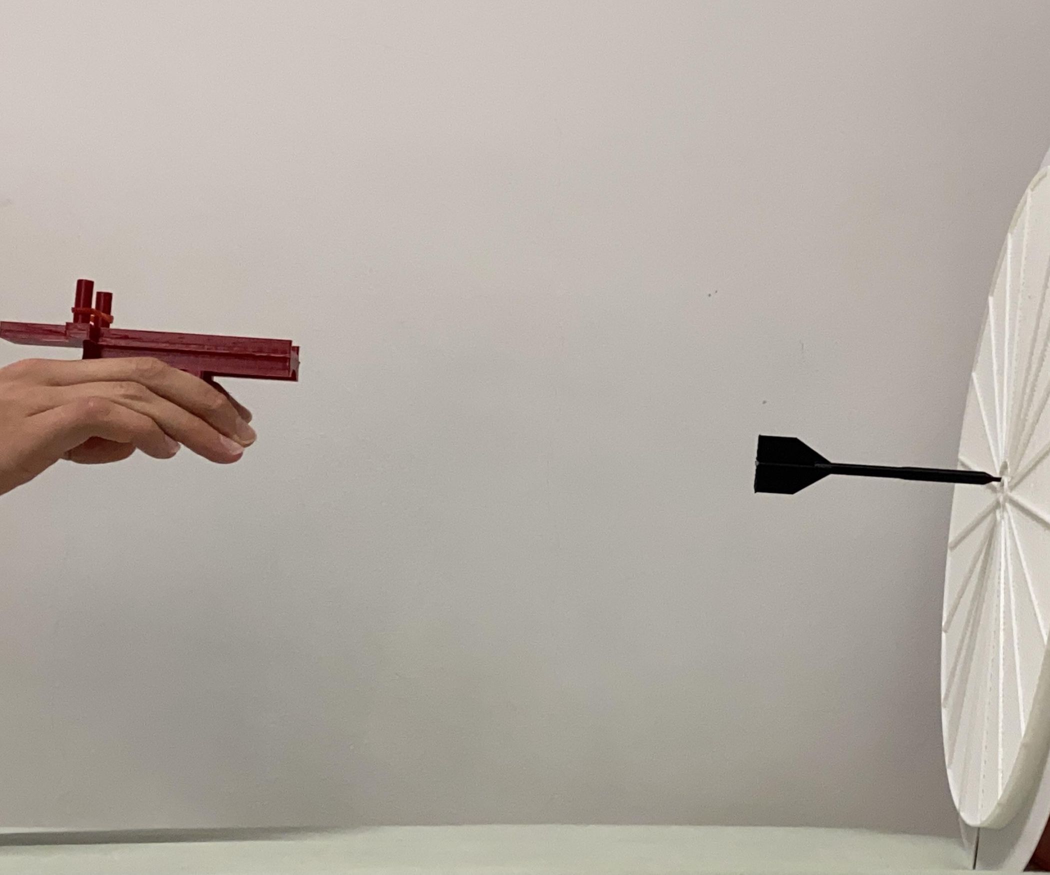 3D Printed Dartboard Set With Dart Gun : 11 Steps (with Pictures ...