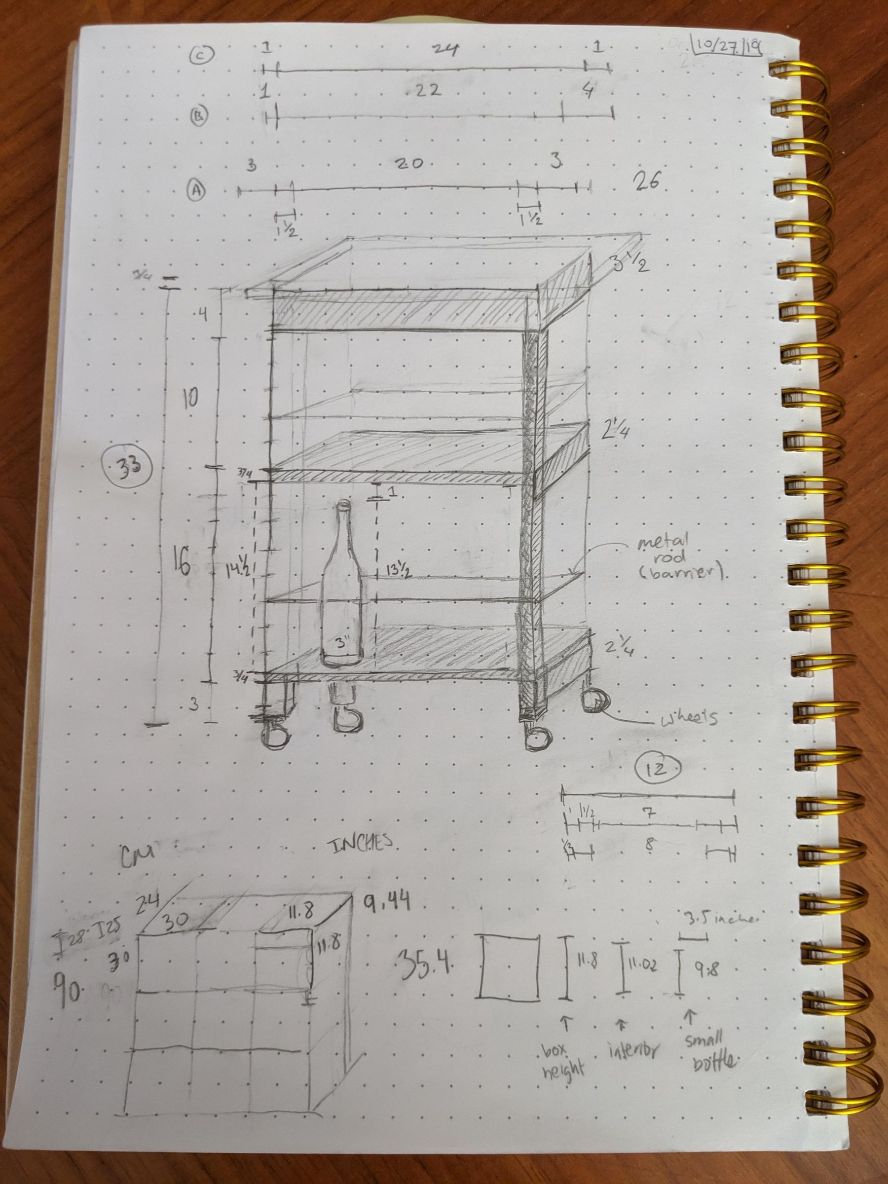 My First Piece of Furniture: a Bar Cart : 24 Steps (with Pictures ...