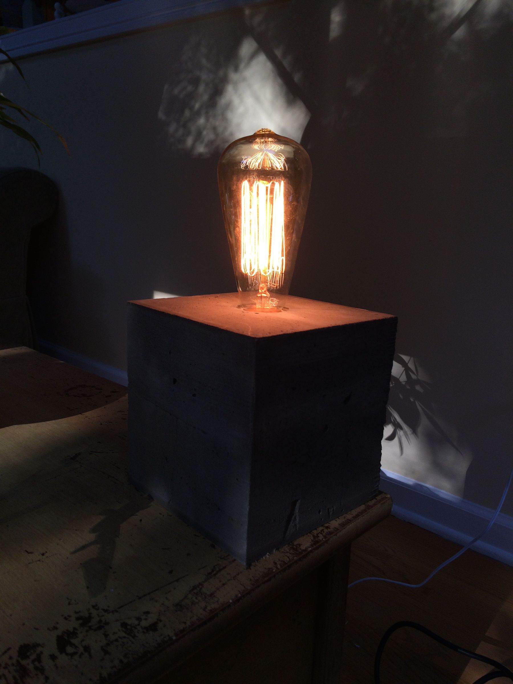 DIY - Concrete Lamp : 9 Steps (with Pictures) - Instructables