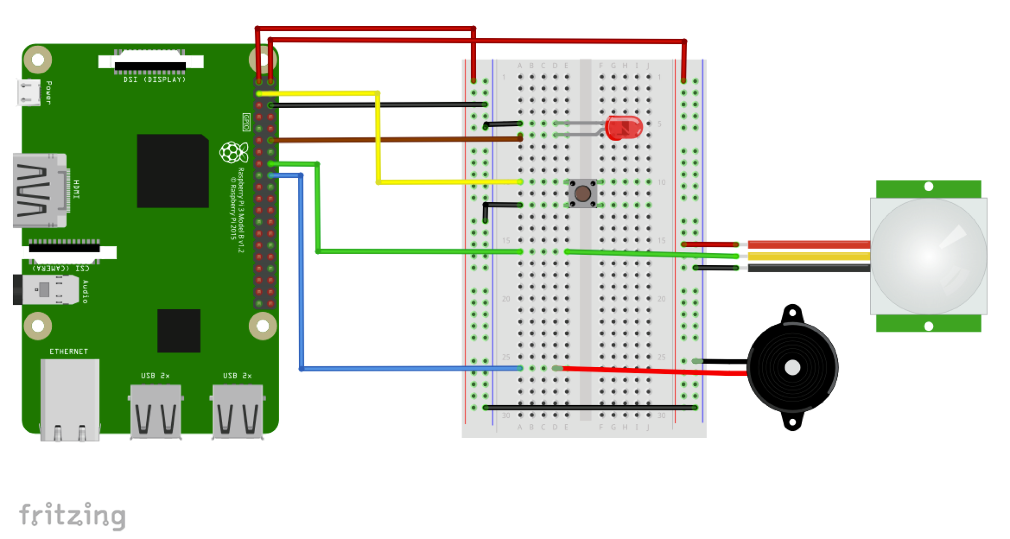 Playing With Electronics: Raspberry GPIO Zero Library Tutorial : 7 ...