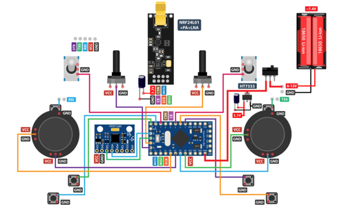 How to Build a Rc Drone and the Transmitter Using Arduino : 11 Steps ...