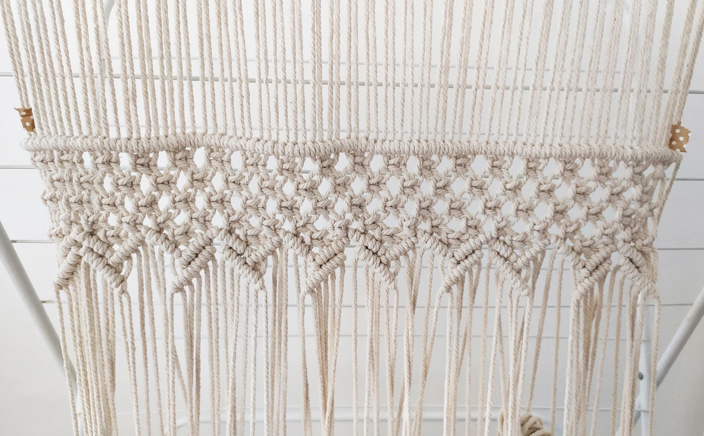 How to Make a Bohemian Macrame Rug : 14 Steps (with Pictures ...