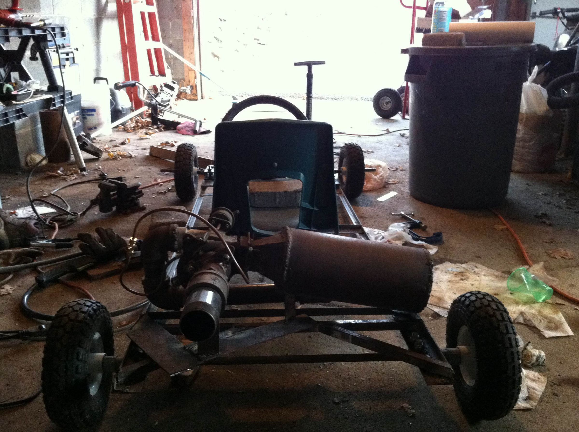 Jet Engine Powered Go-Kart : 6 Steps - Instructables