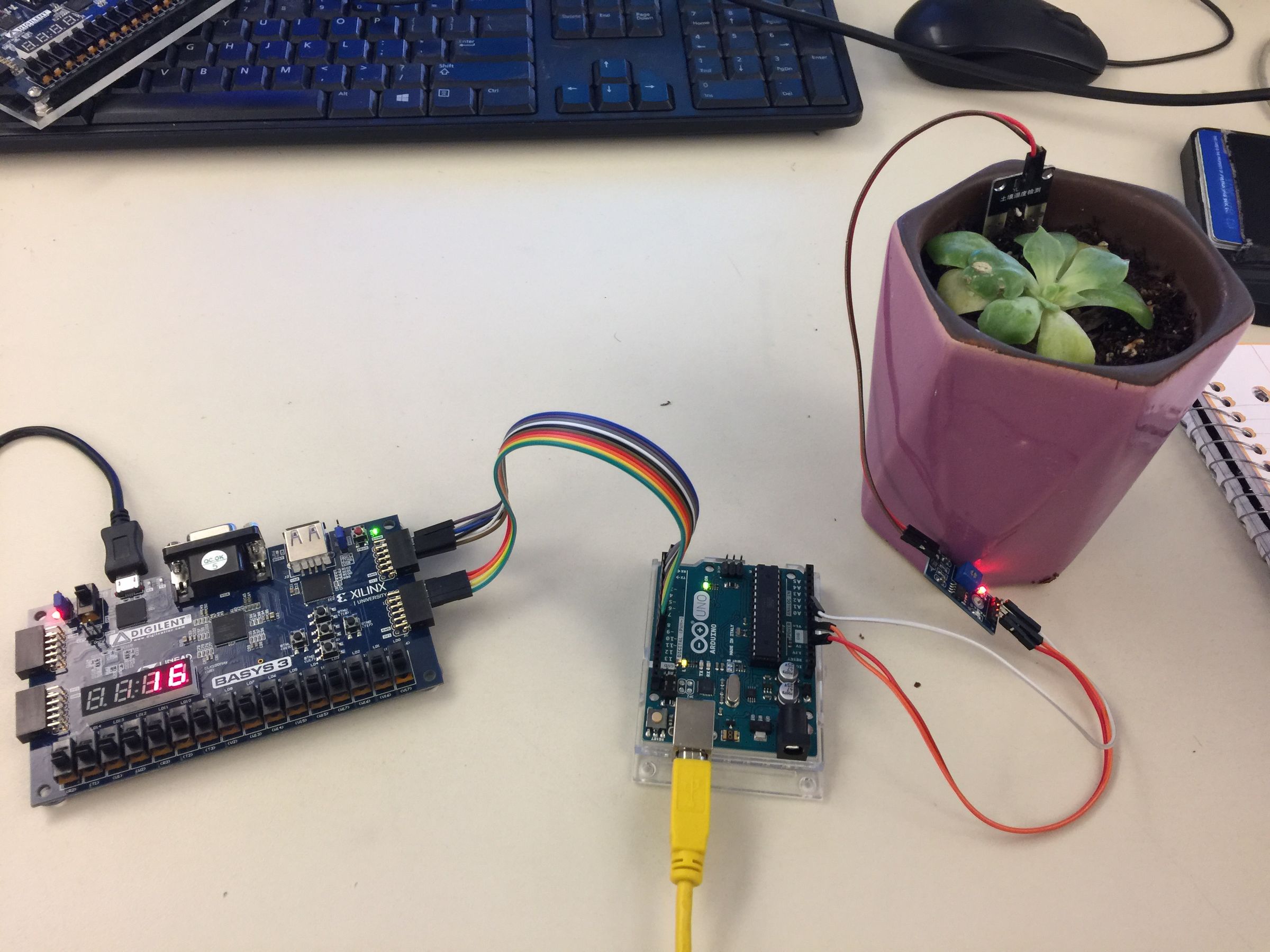 Basys 3 and Arduino Soil Moisture Reader : 10 Steps (with Pictures ...