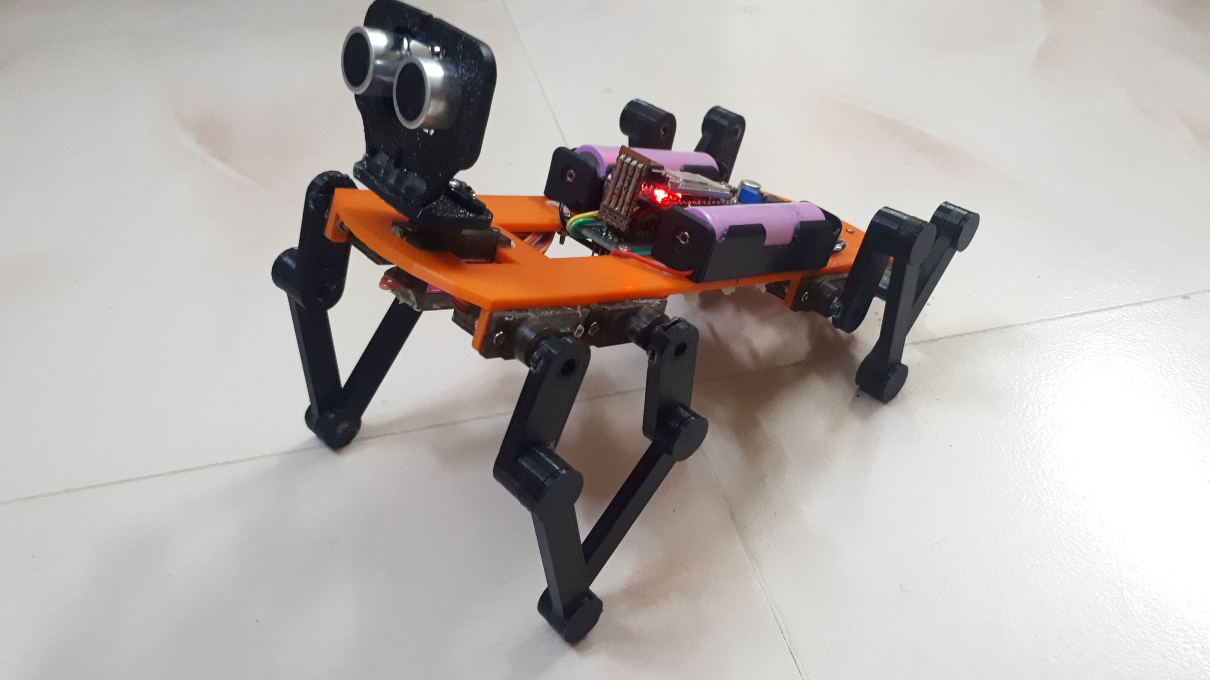 Baby MIT Cheetah Robot V2 Autonomous and RC : 22 Steps (with Pictures ...