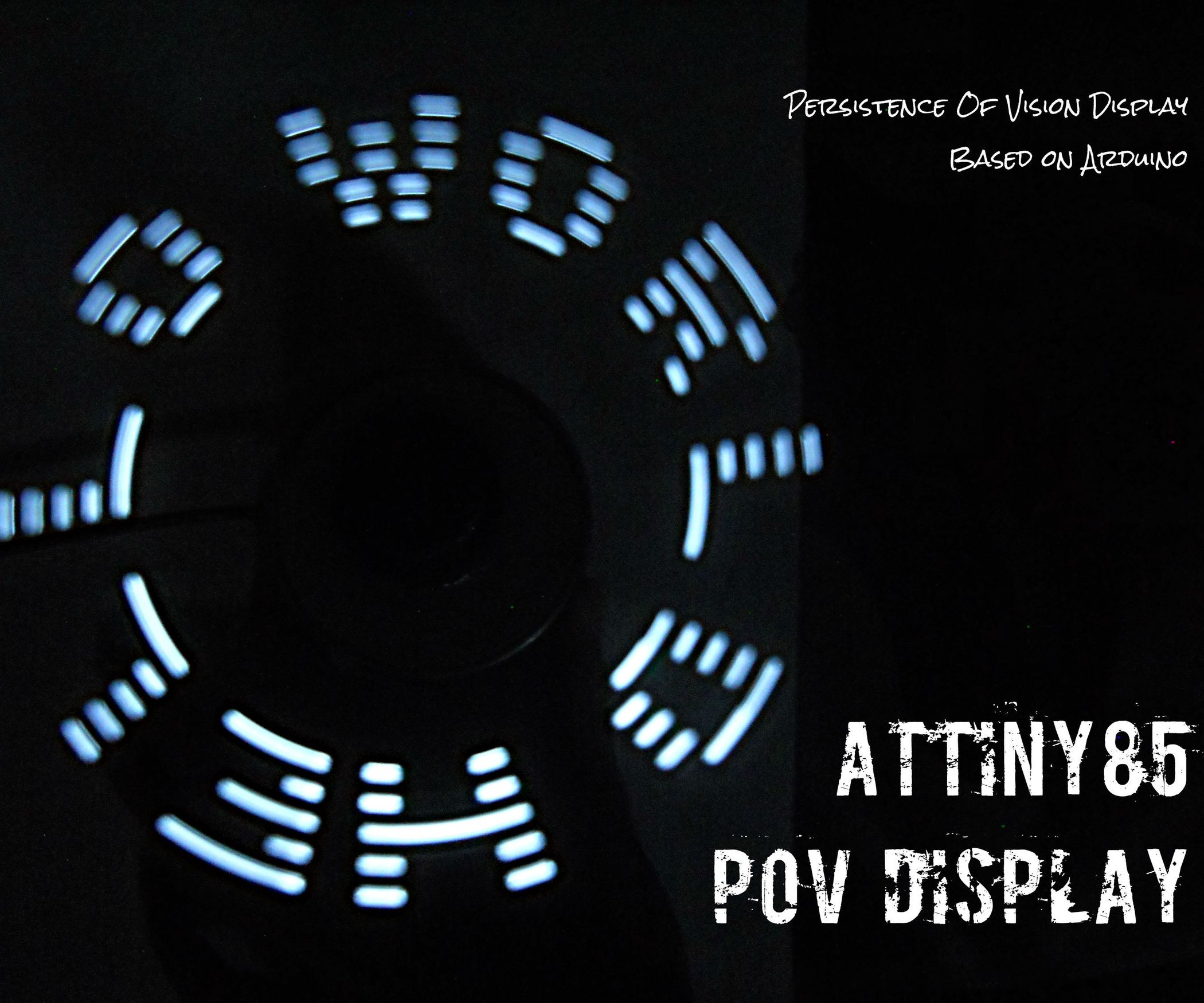 ATtiny85 POV Display : 10 Steps (with Pictures) - Instructables