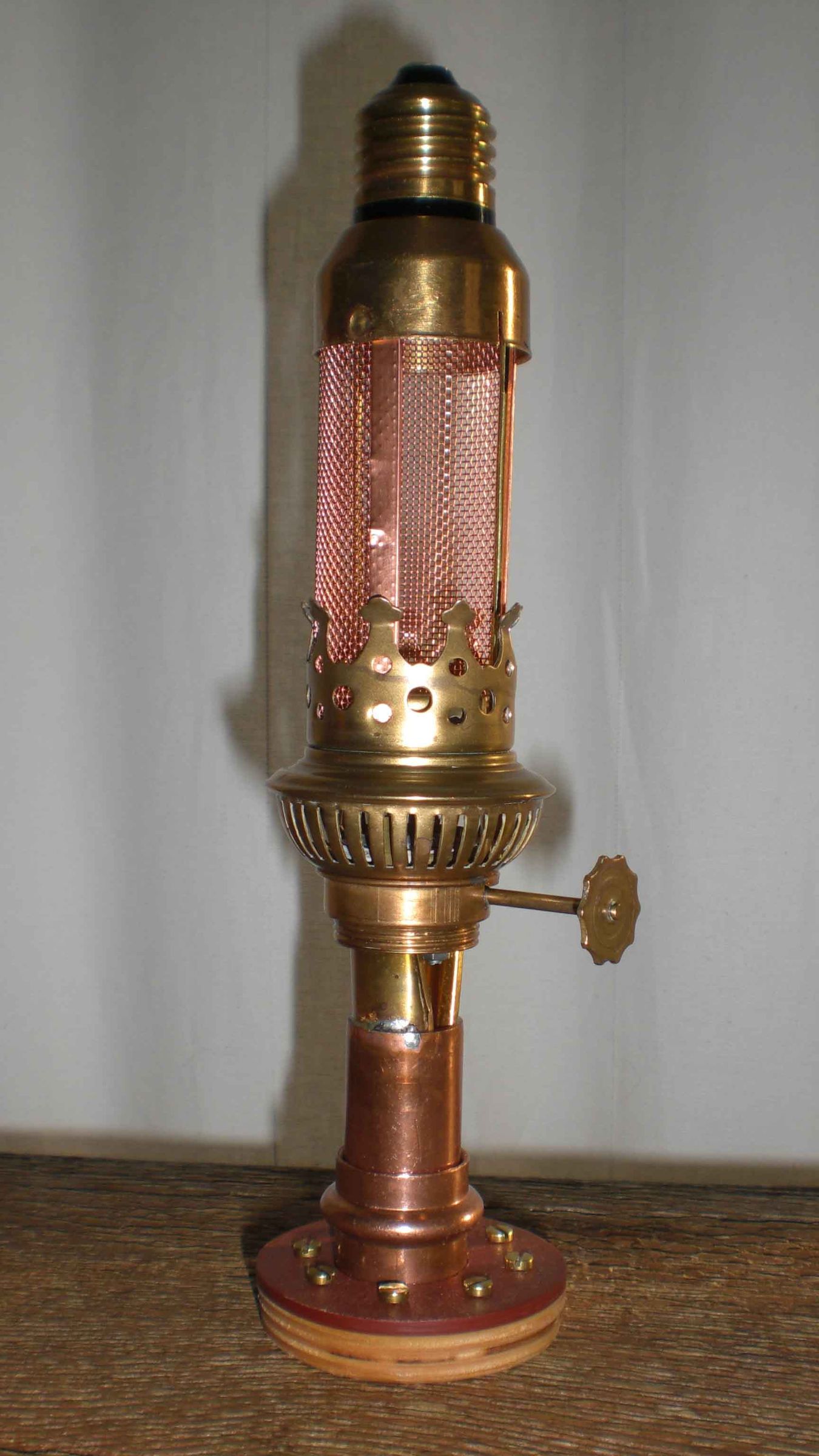 Steampunked Magic Eye Winker Powered by Batteries and USB-connected ...