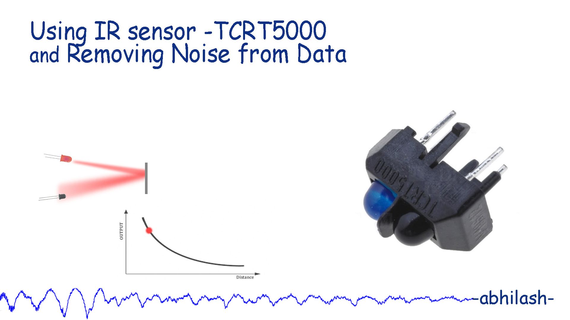 Using IR Sensor (TCRT 5000) With Arduino and Program to Remove Noise ...