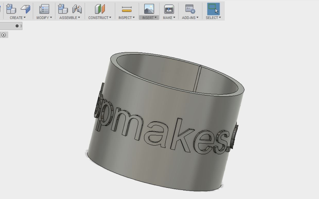 Wrap Text Around a Cylinder With Fusion 360 : 7 Steps (with Pictures ...