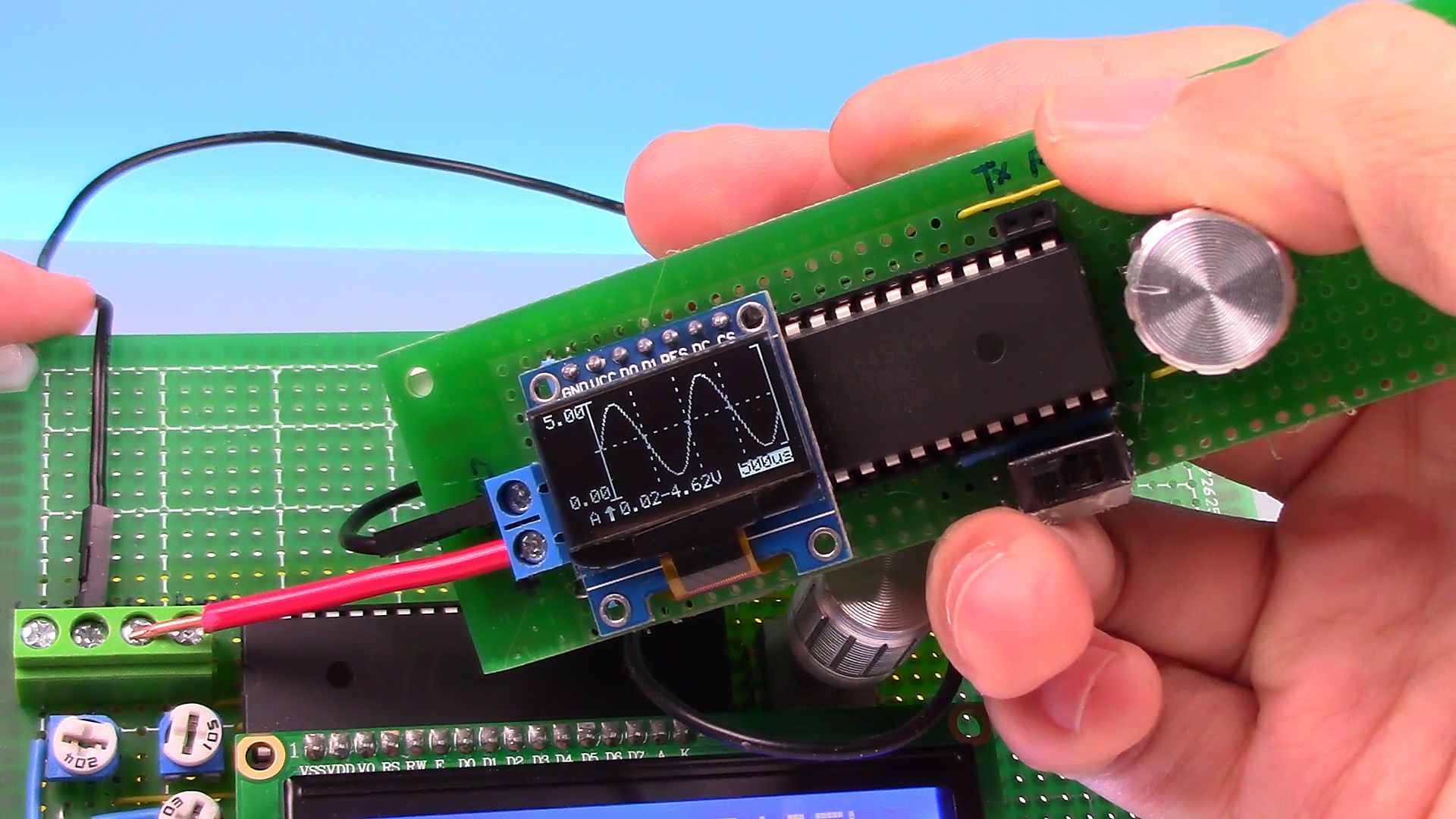 Make Your Own Oscilloscope(Mini DSO) With STC MCU Easily : 9 Steps (with Pictures) - Instructables