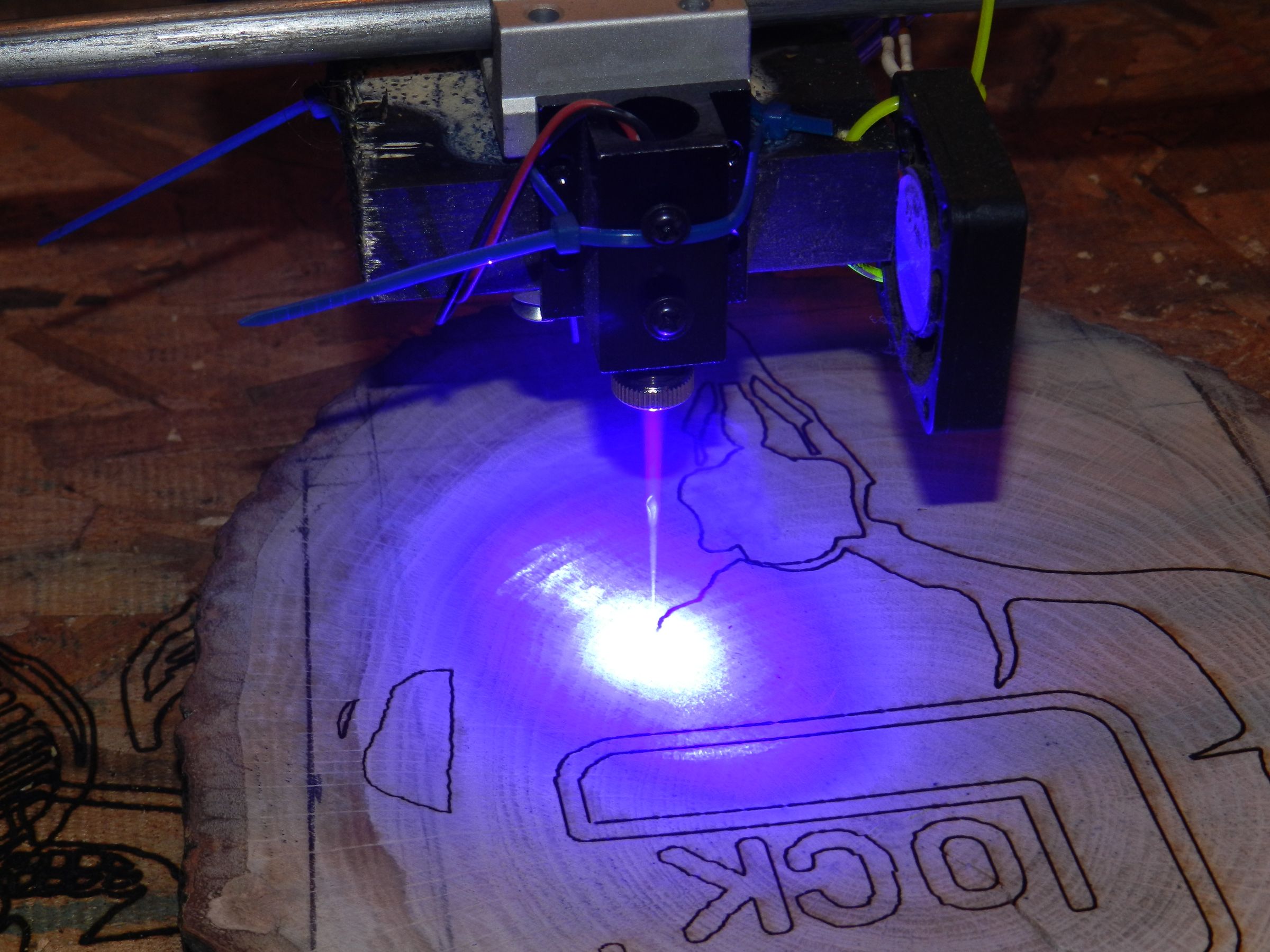 3W 4'x4' Arduino Laser Cutter/Engraver : 6 Steps (with Pictures ...