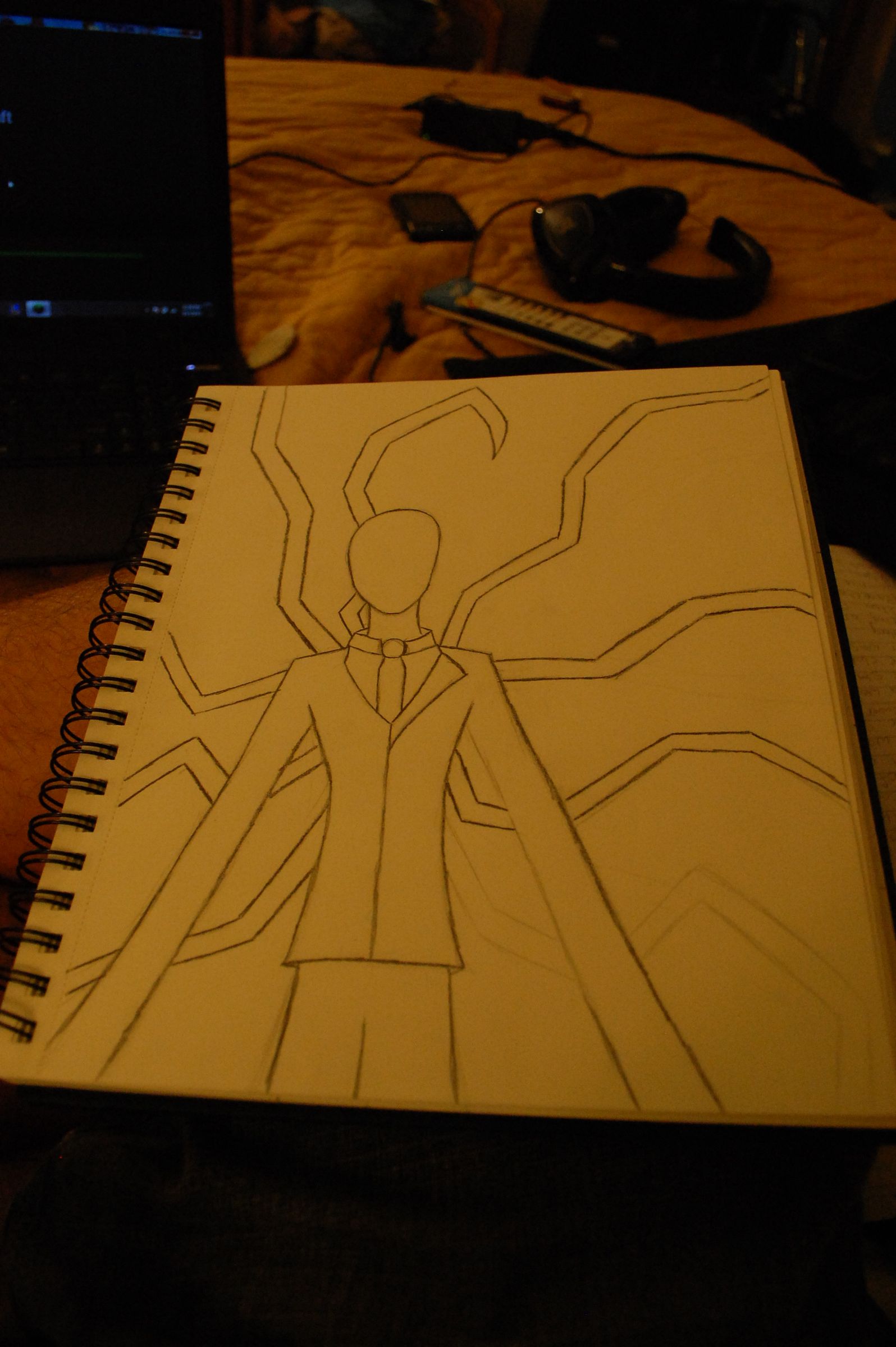 How to Draw: Slender Man : 10 Steps - Instructables