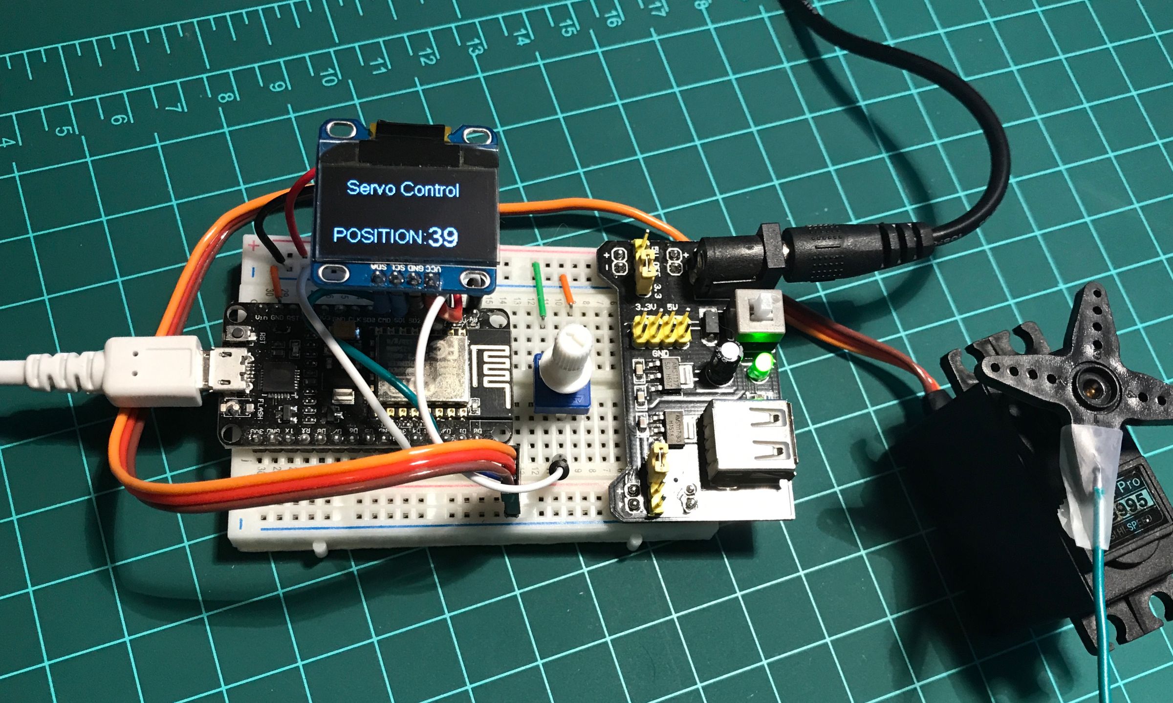 IoT Made Simple: Servo Control With NodeMCU and Blynk : 6 Steps (with ...