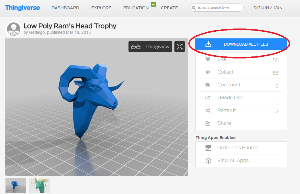 Papercraft Faceted Ram Template : 5 Steps (with Pictures) - Instructables