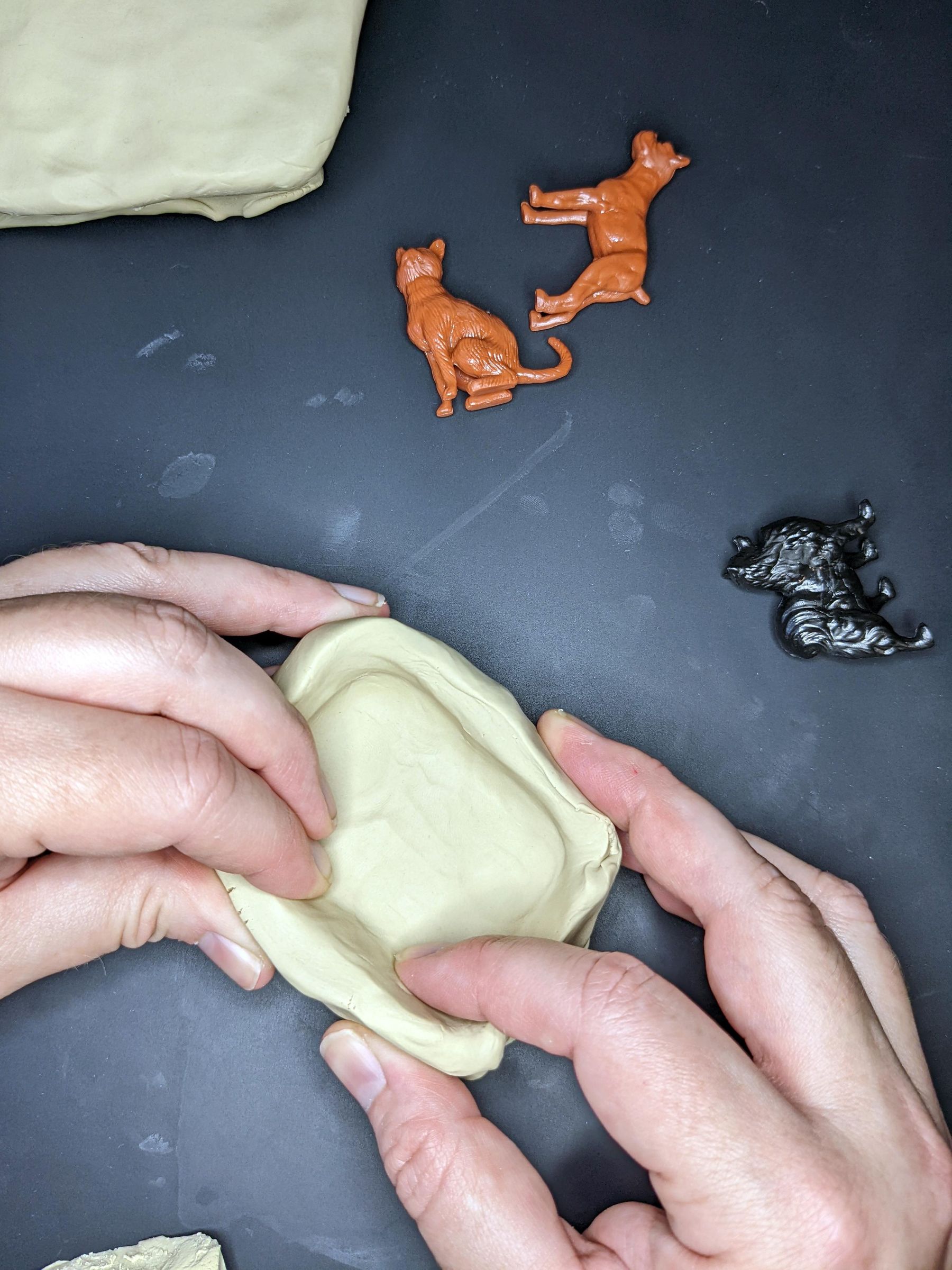 Turn Toys Into Ancient Carvings With Concrete and Clay : 4 Steps (with ...