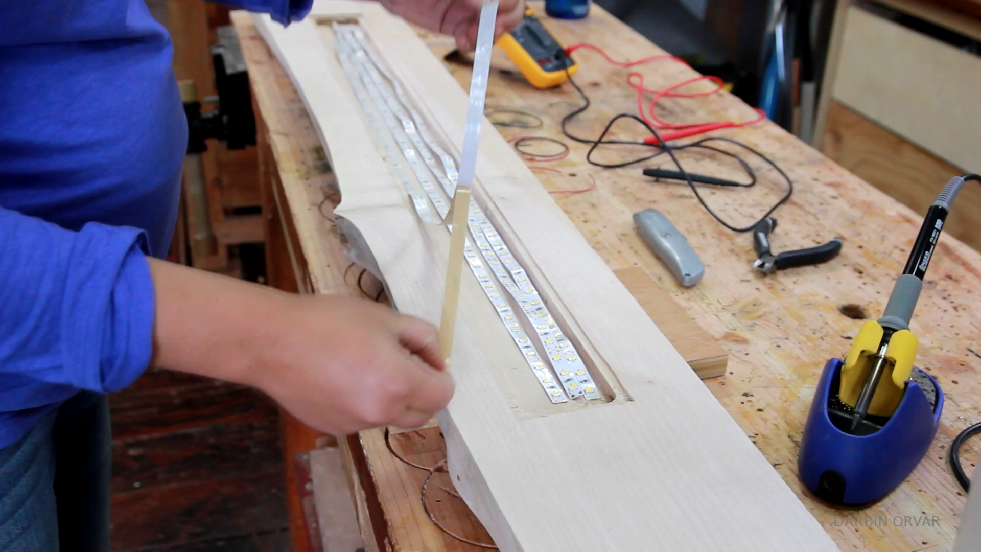 Floating Shelf W/ Hidden LED Lighting : 15 Steps (with Pictures ...