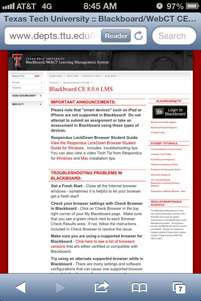 How to Set Up Texas Tech Email System on IPhone 4 : 14 Steps ...