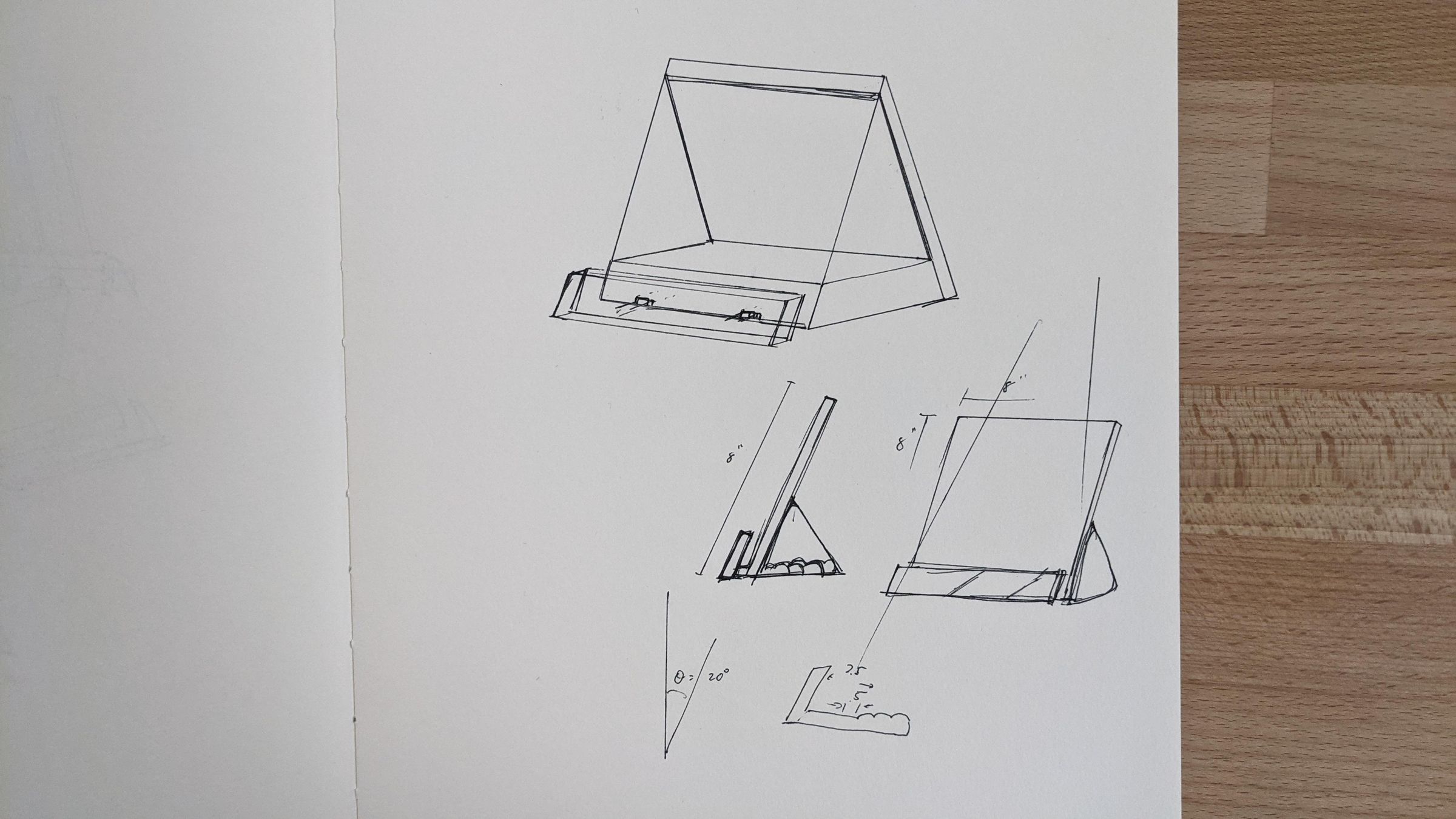 Minimal Cookbook Stand : 7 Steps (with Pictures) - Instructables