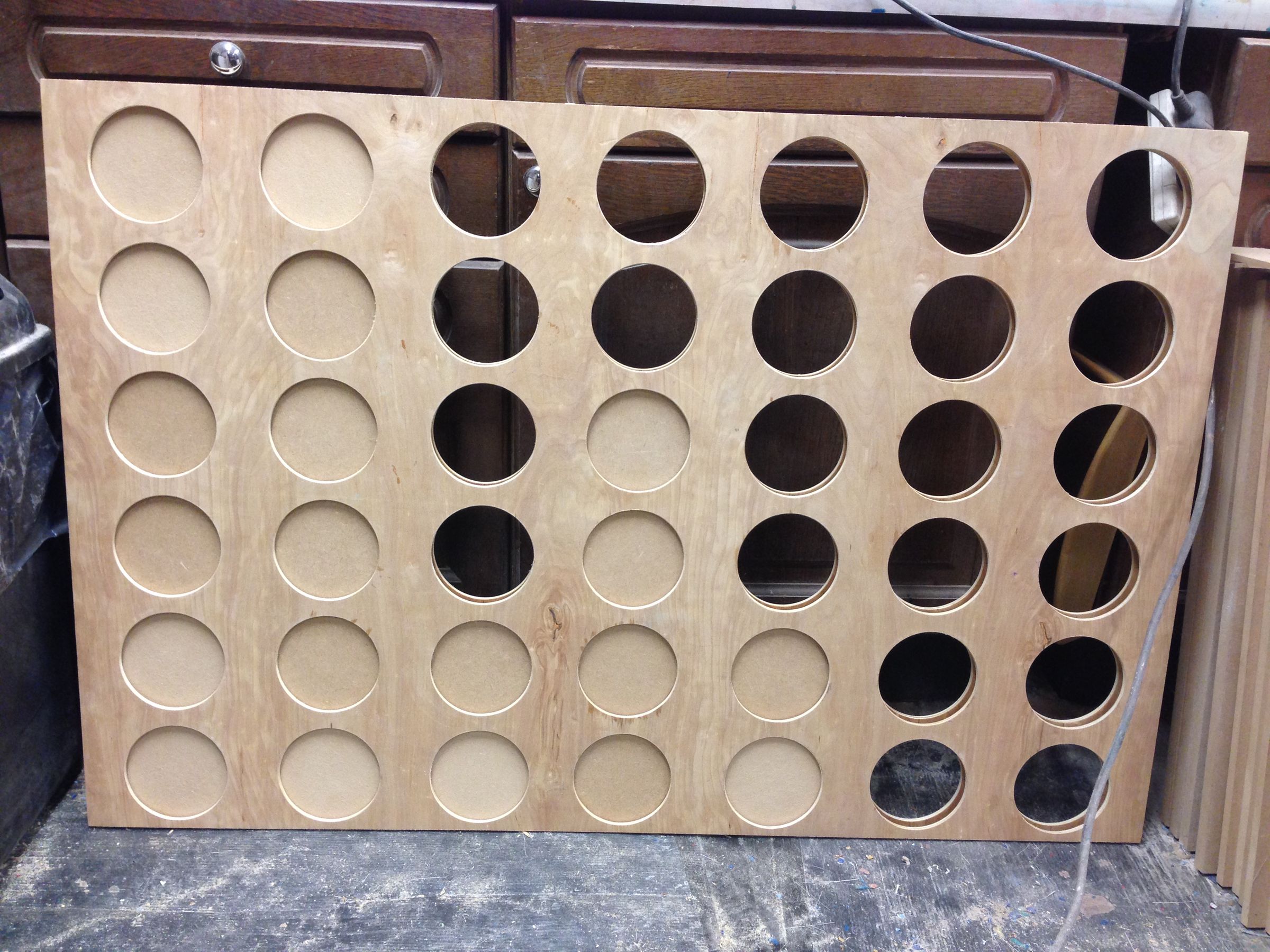 Giant Wooden Connect Four : 8 Steps (with Pictures) - Instructables