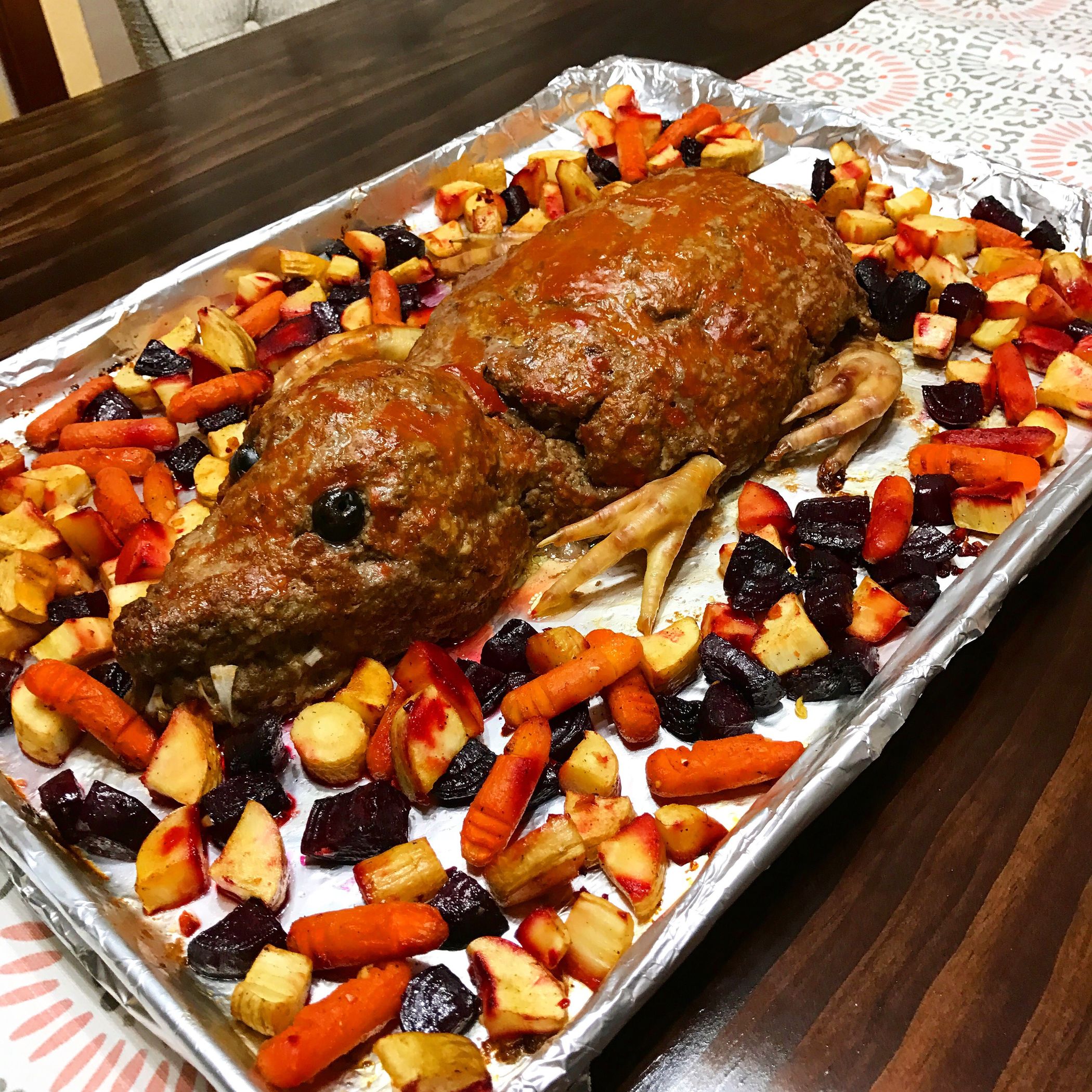 Roadkill Opossum Meatloaf : 4 Steps (with Pictures) - Instructables