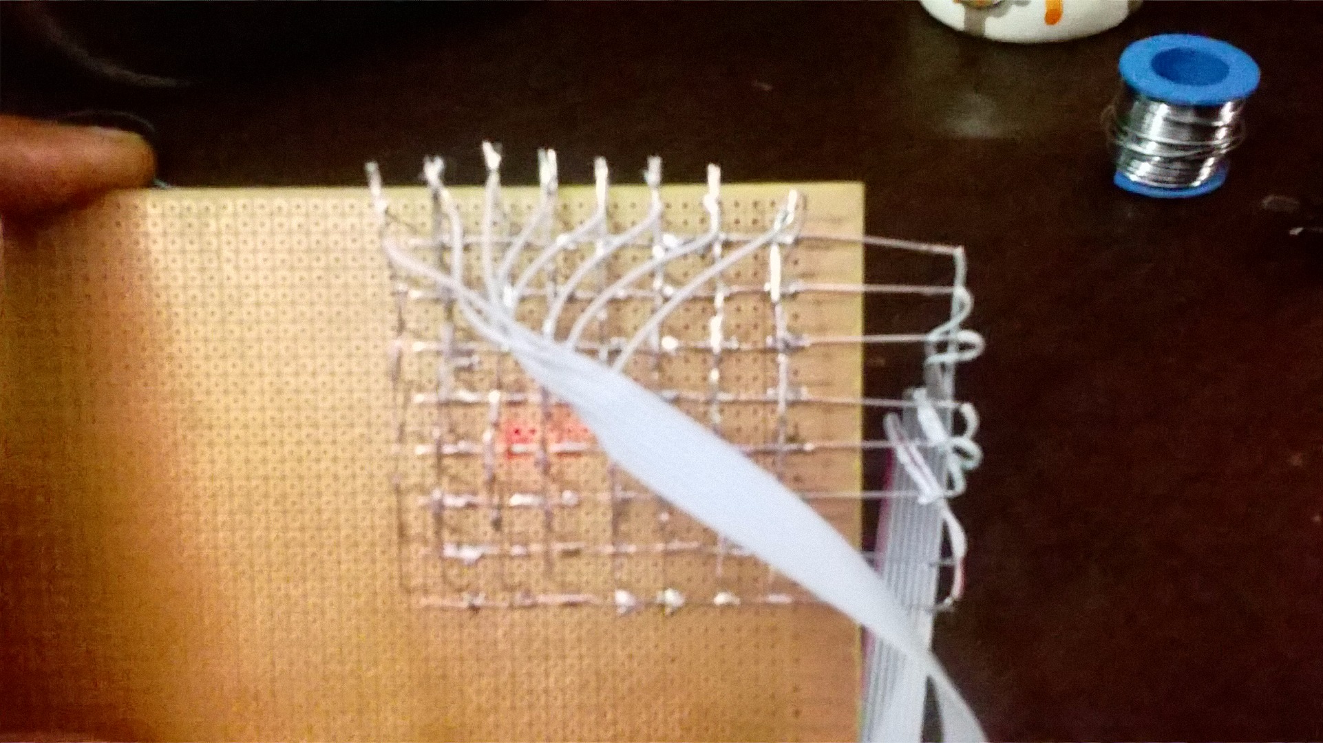 Led Matrix Display Row Column Scanning Using Arduino : 4 Steps ...
