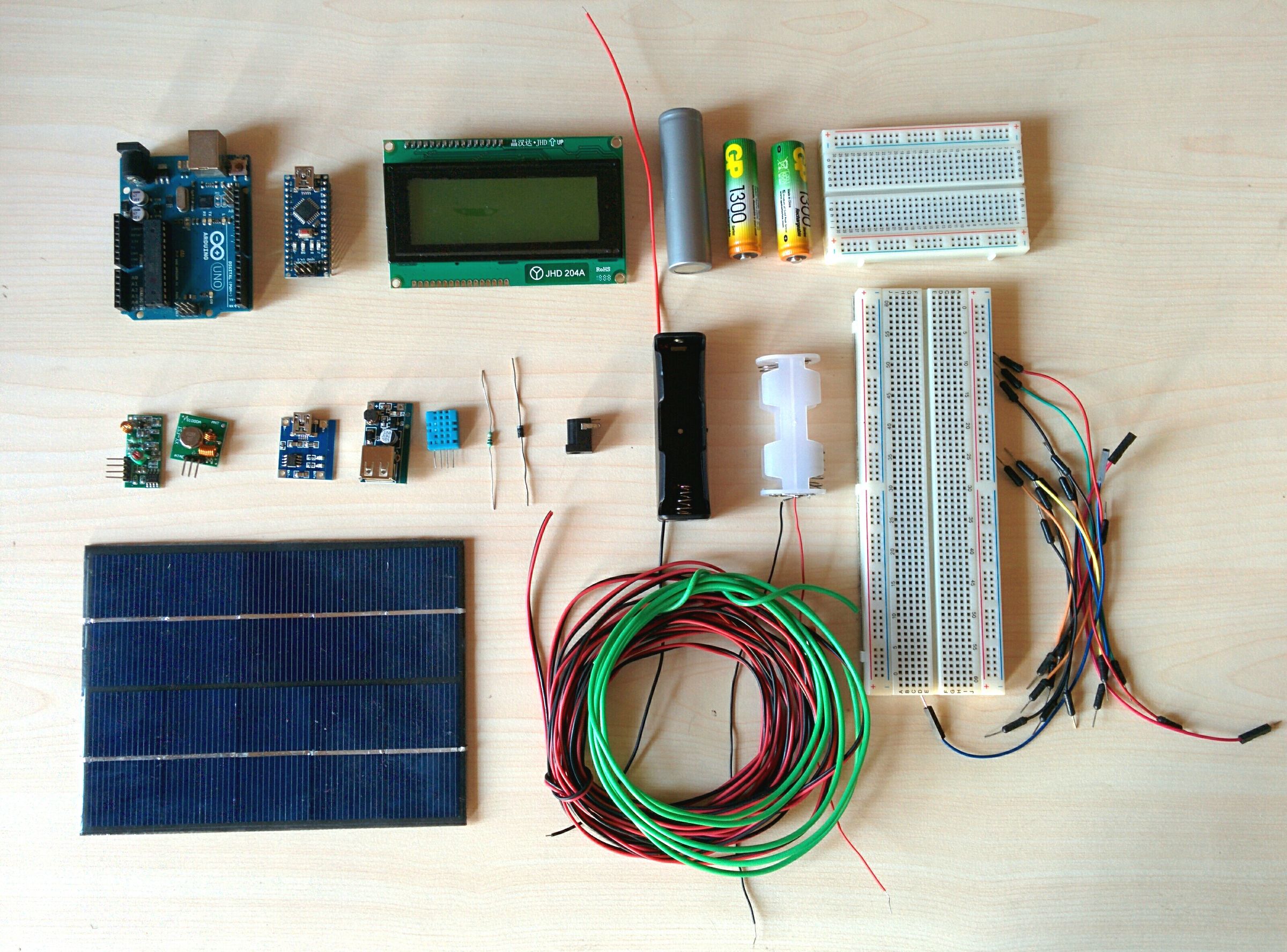 SOLAR POWERED ARDUINO WEATHER STATION : 13 Steps (with Pictures ...