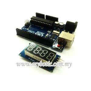 Tutorial How to 4-Digit Display Interface With Arduino UNO : 6 Steps ...