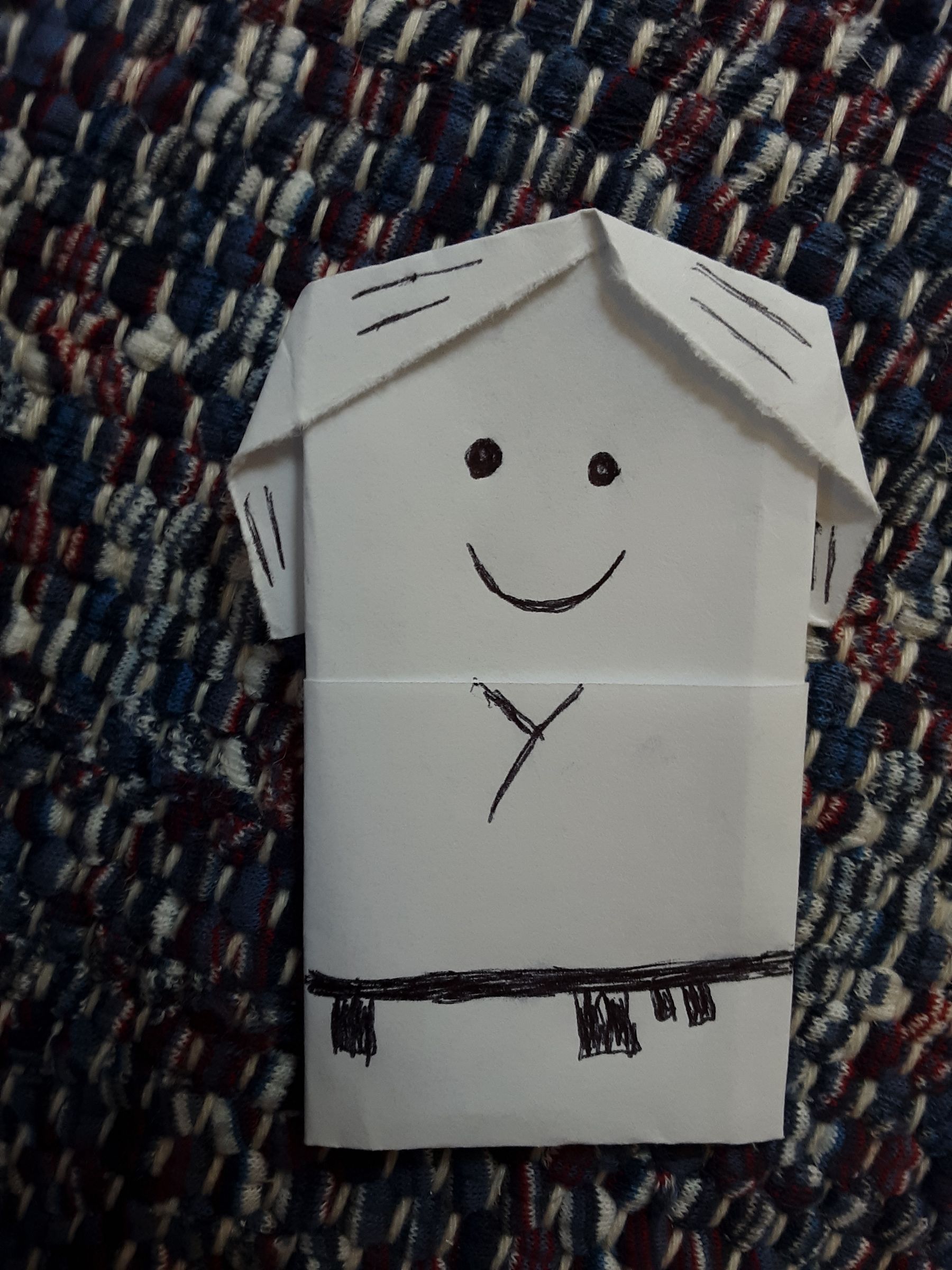 Paper Origami Luke Skywalker With Lightsaber : 3 Steps - Instructables