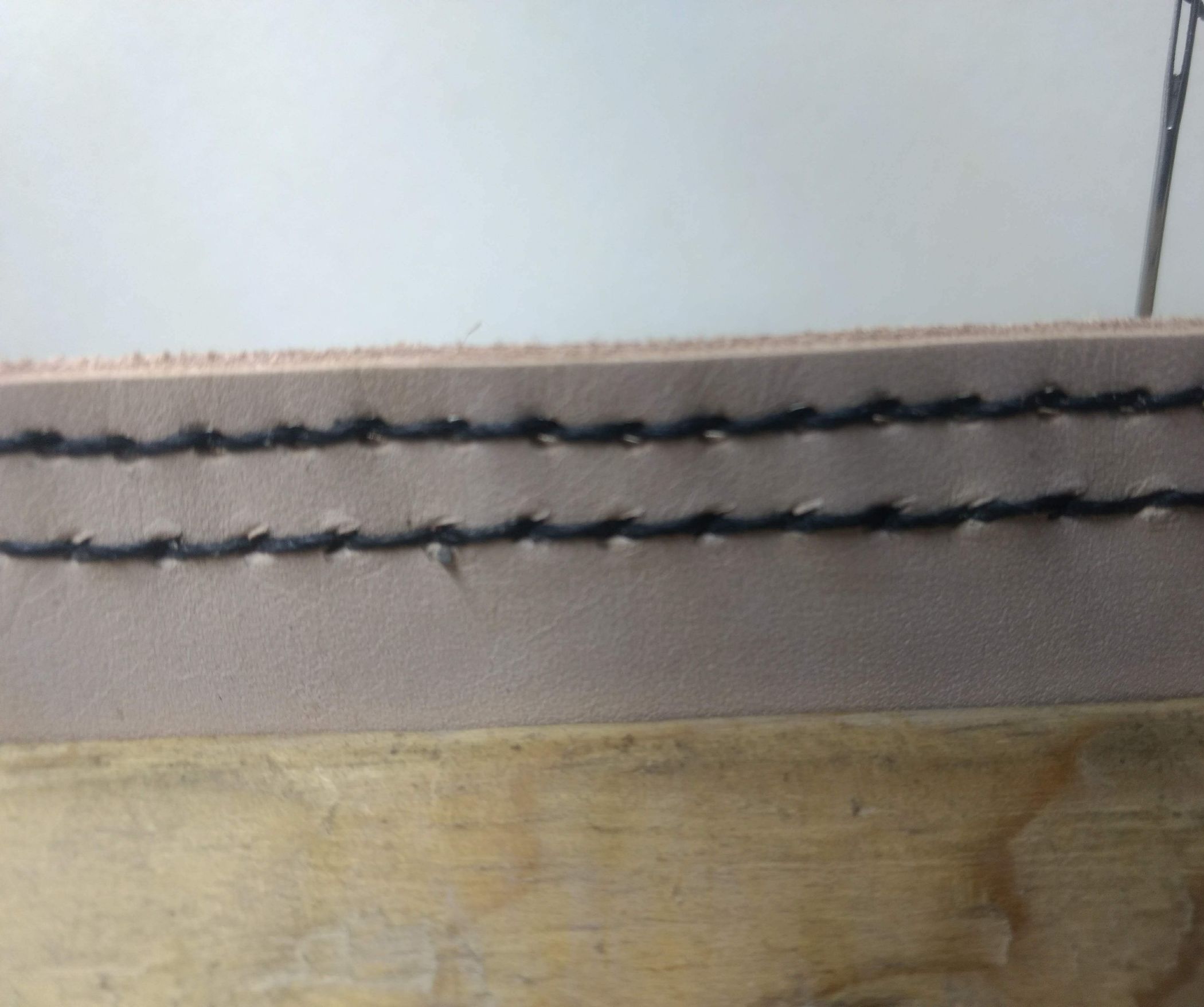 Costura De Guarnicionero O a Dos Agujas : 5 Steps - Instructables