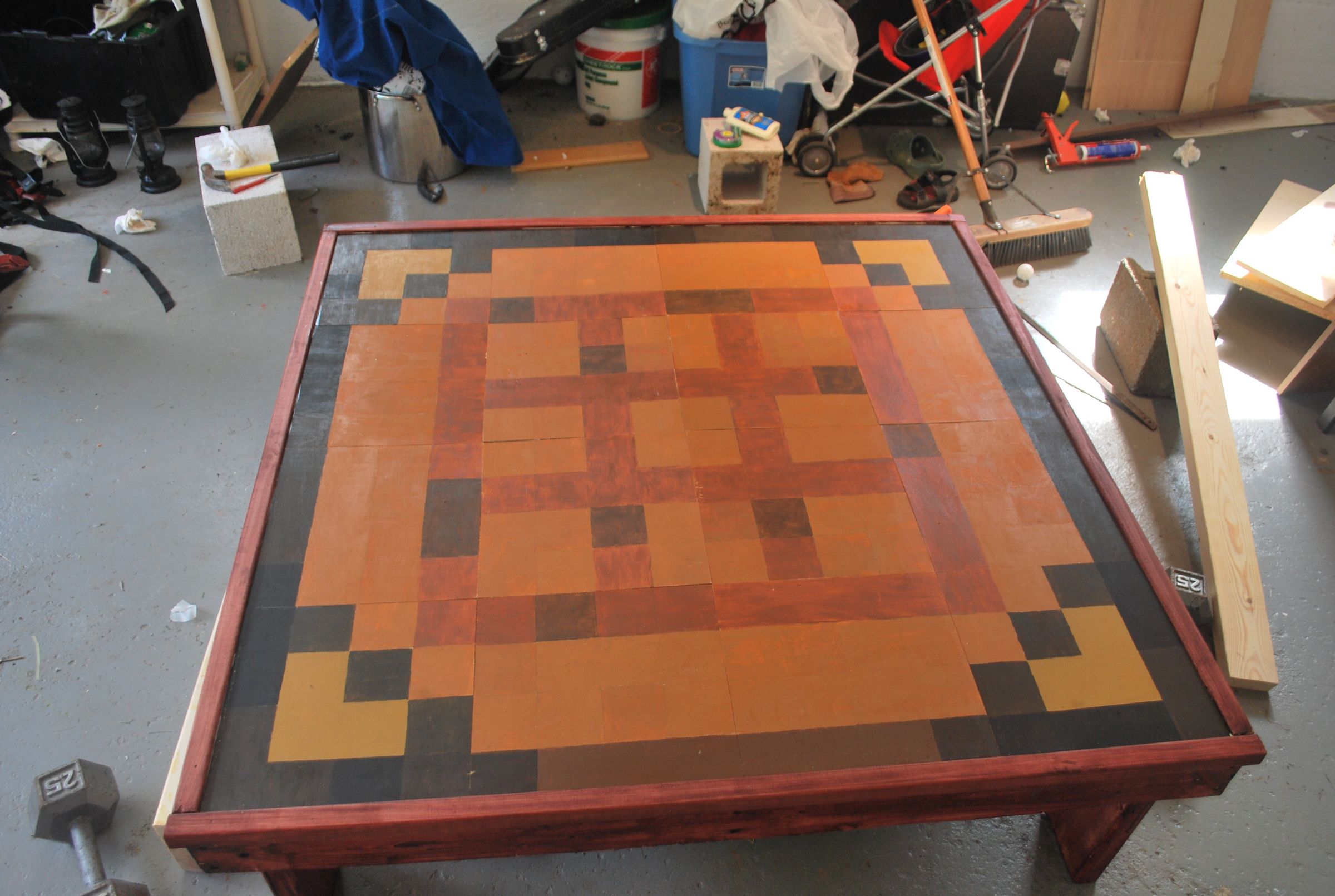 Minecraft Coffee Table : 4 Steps (with Pictures) - Instructables
