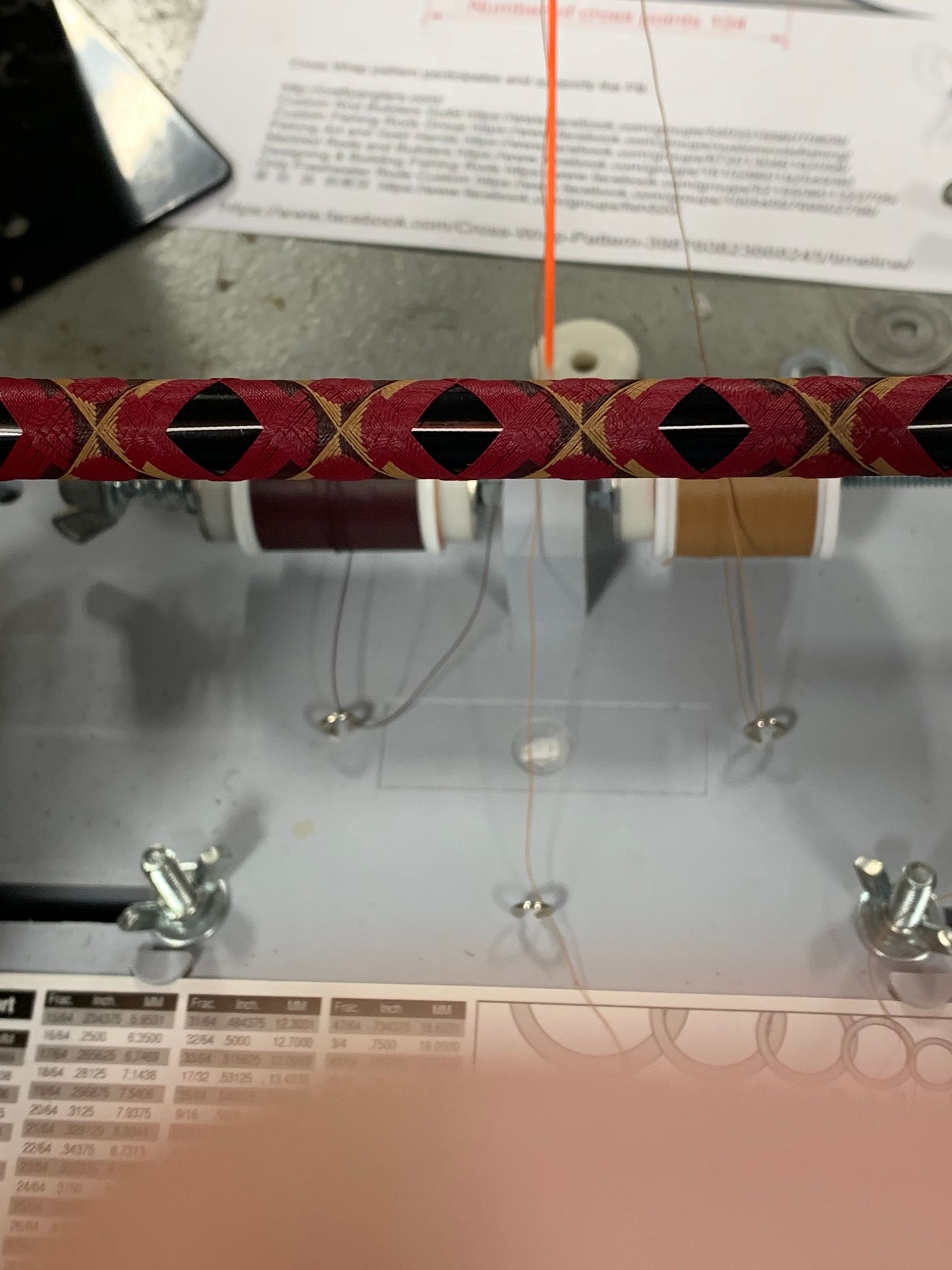 Custom Fishing Rod Thread Art : 15 Steps (with Pictures) - Instructables