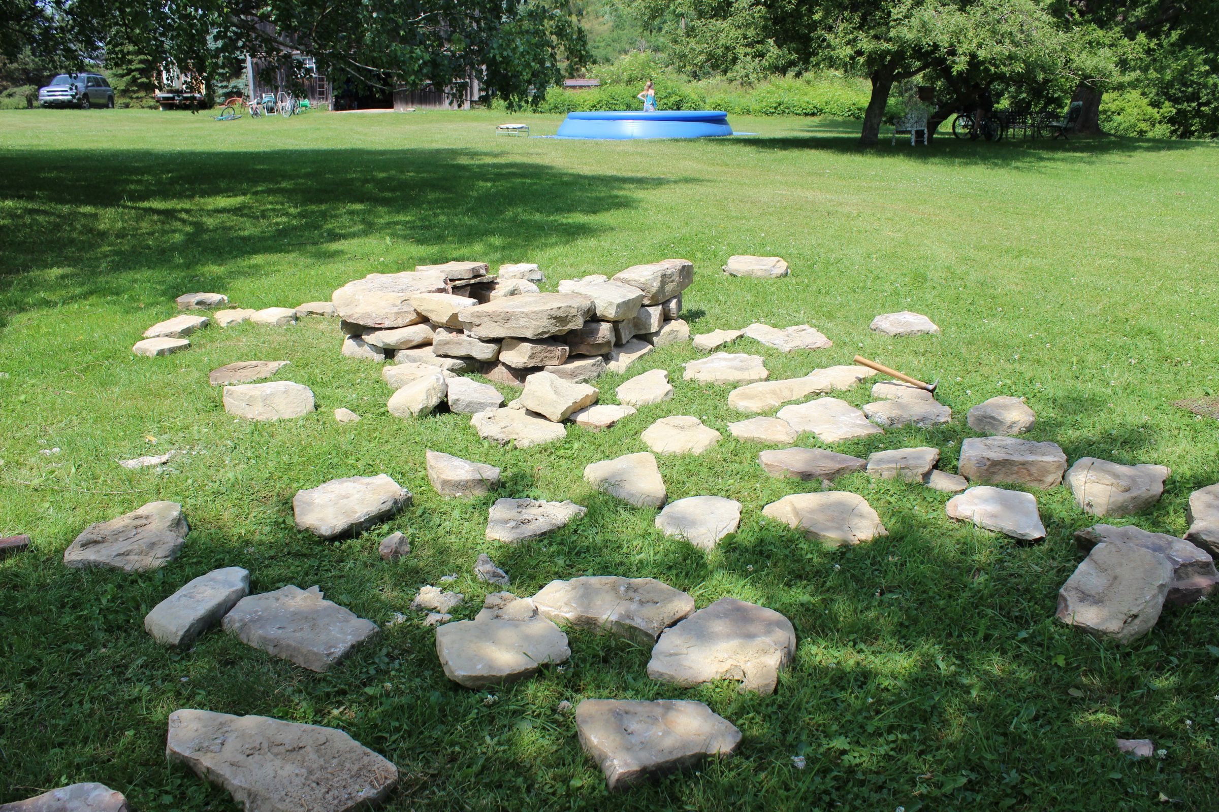 How to Build an Outside Stone Grill : 4 Steps (with Pictures ...