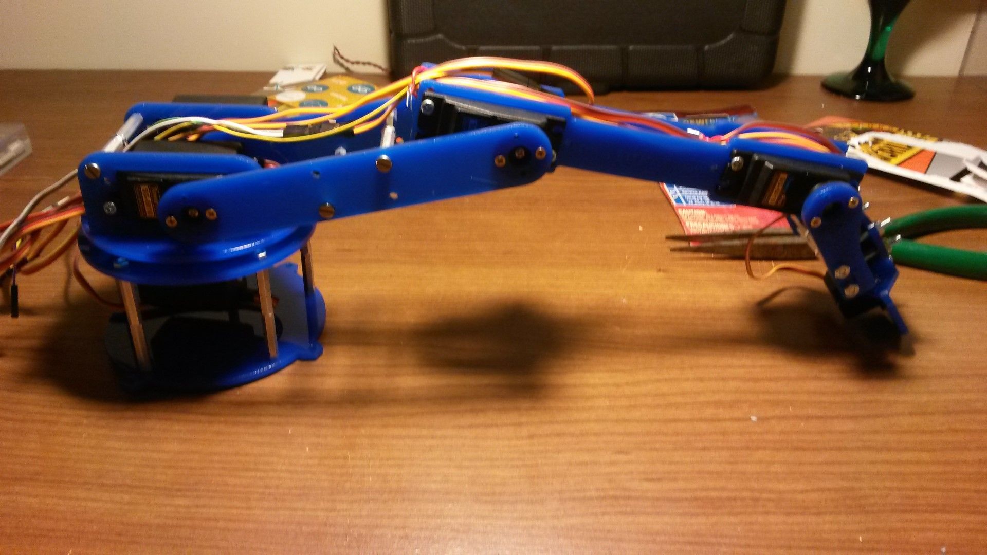 Arduino Controlled Robotic Arm W/ 6 Degrees of Freedom : 5 Steps (with ...