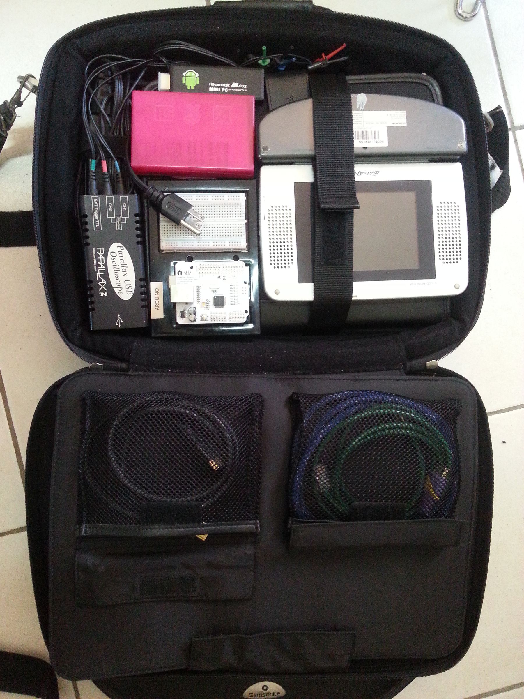 Portable, Modular Electronics /Arduino Experimenters and Repair Lab Set ...