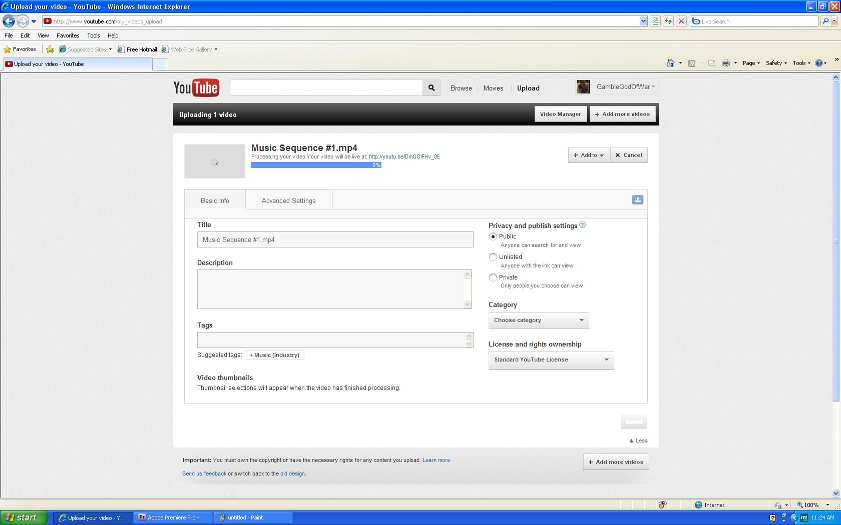 How to Successfully Upload Music/Video to Youtube : 8 Steps - Instructables